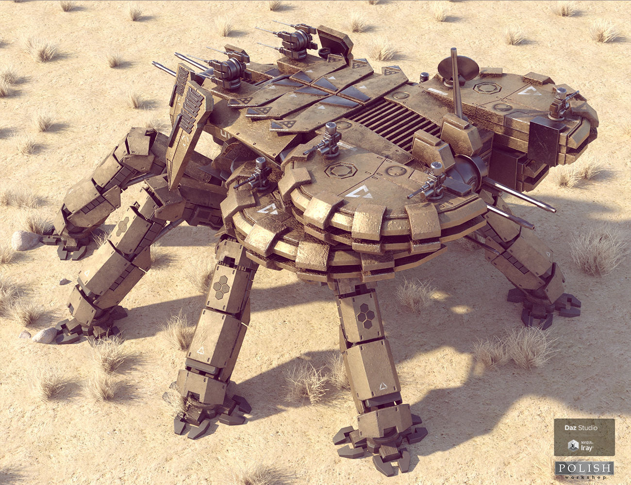 Sci-Fi Mecha Bundle 01 | Daz 3D
