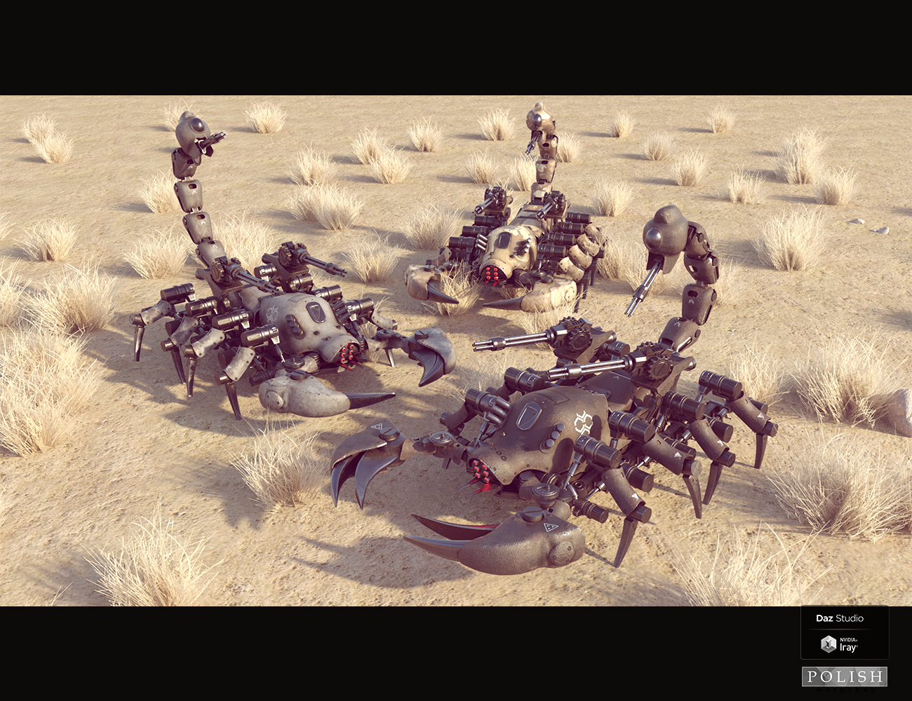 Sci-Fi Mecha Bundle 01 | Daz 3D
