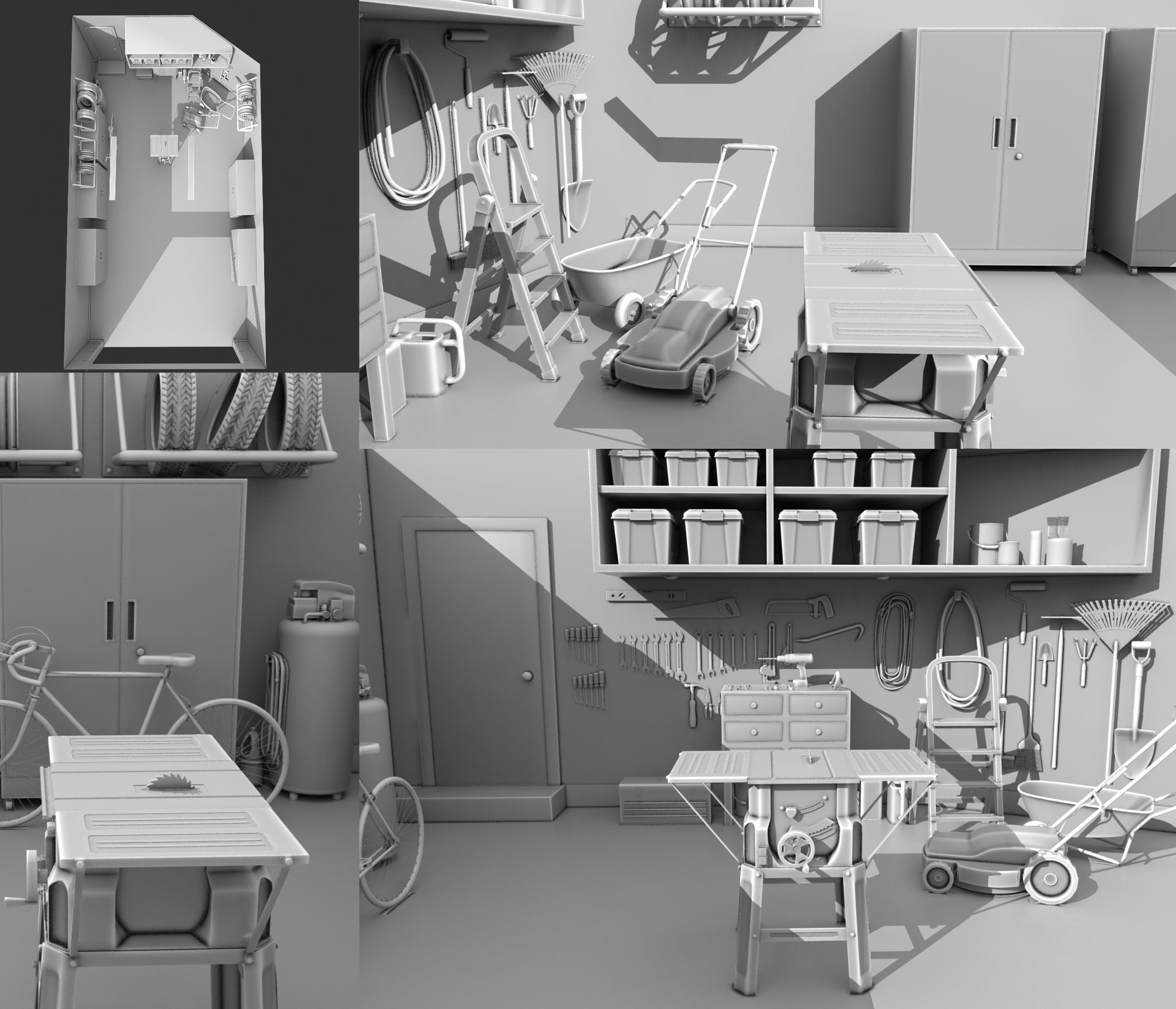FG Garage | Daz 3D