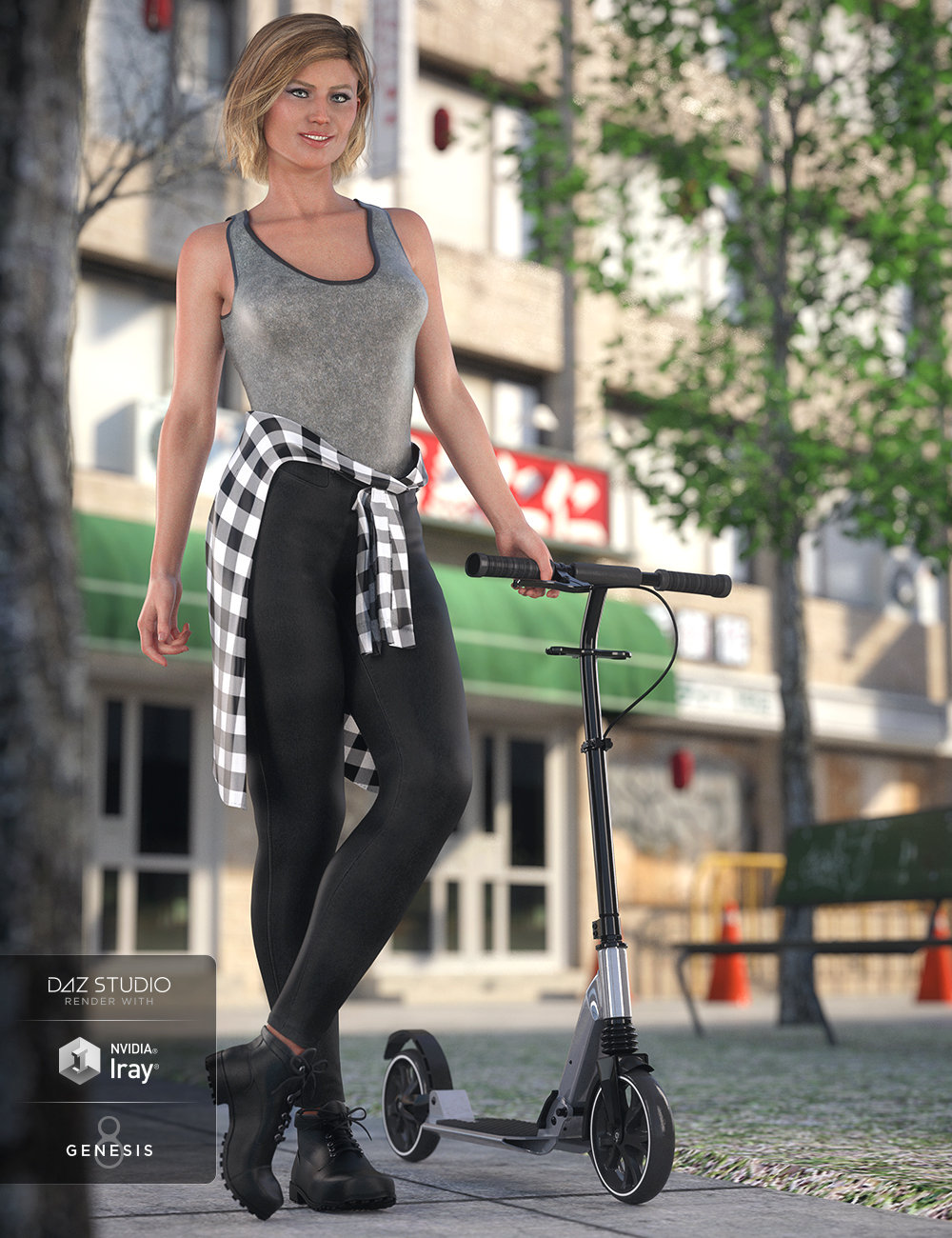 Jenni 8 Pro Bundle | Daz 3D