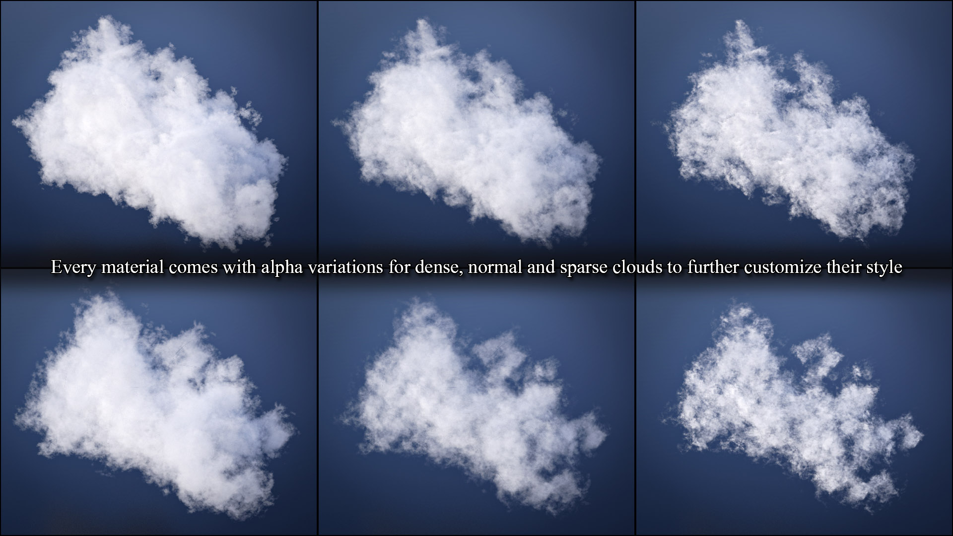 Cloudscape Creator - Material Expansion | Daz 3D