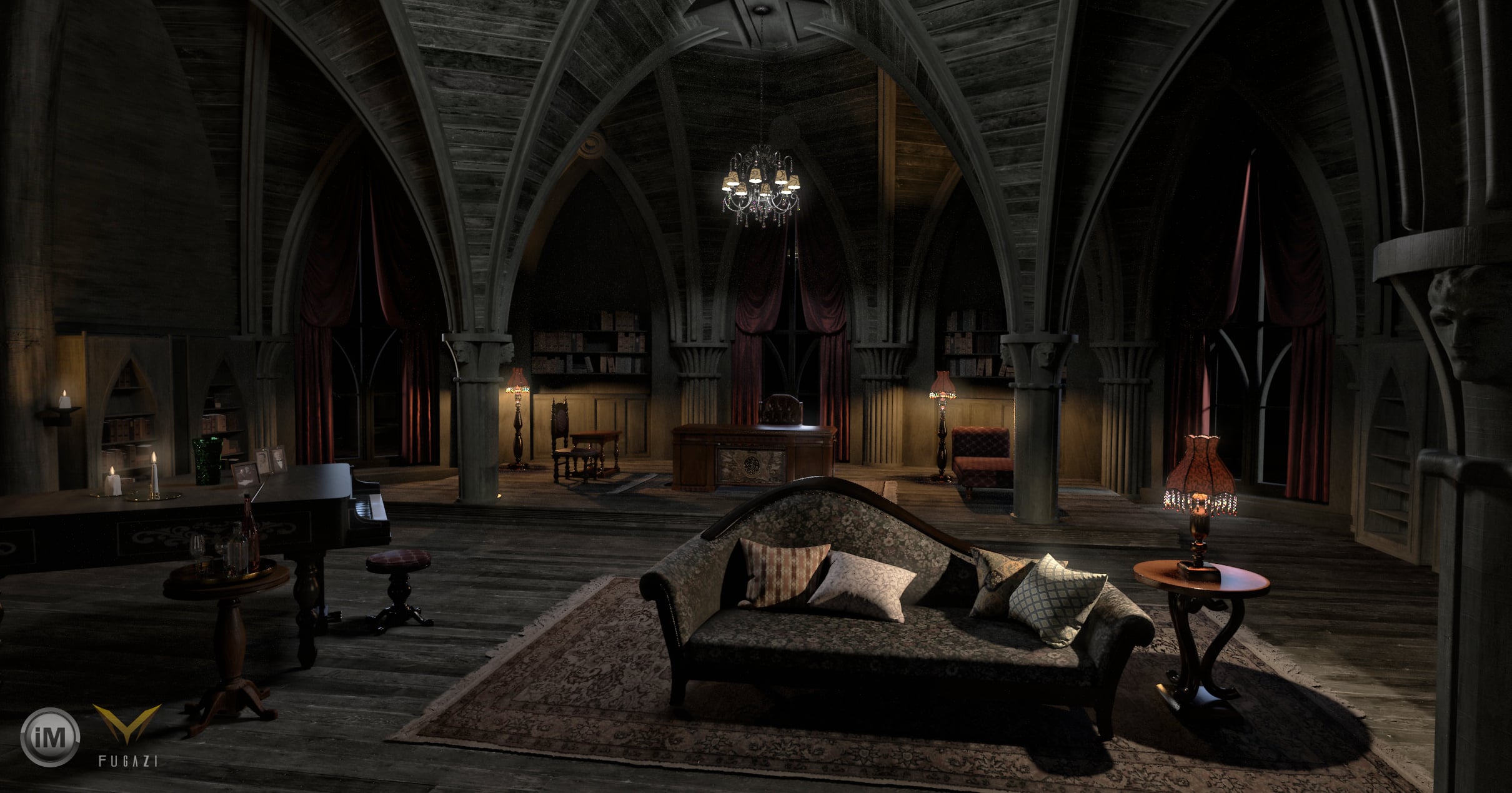 FG Gothic Hall | Daz 3D
