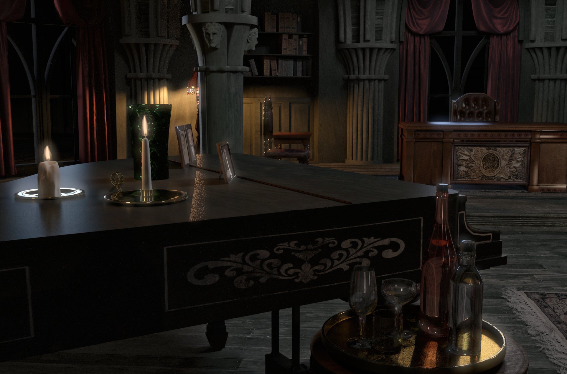 FG Gothic Hall | Daz 3D