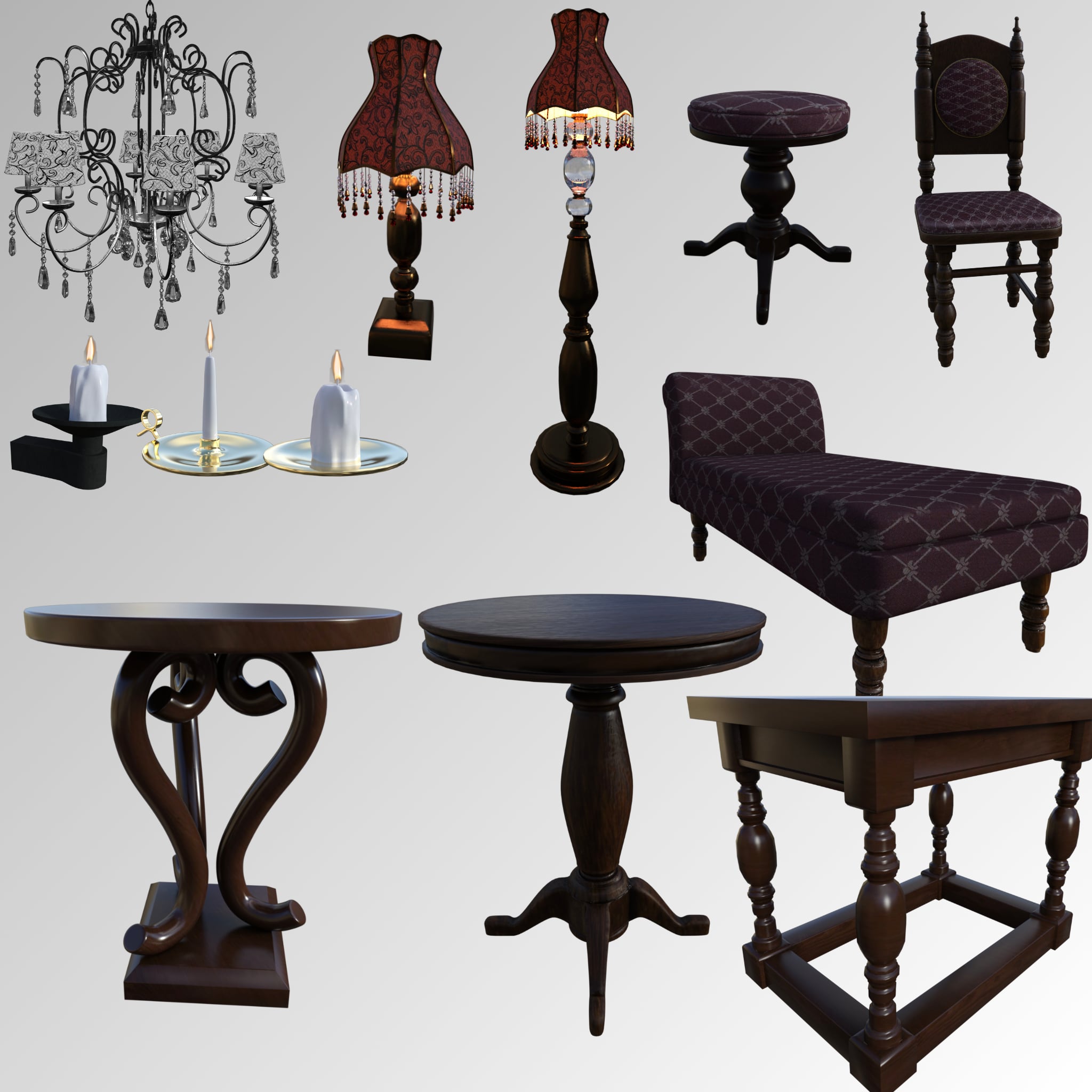FG Gothic Hall | Daz 3D