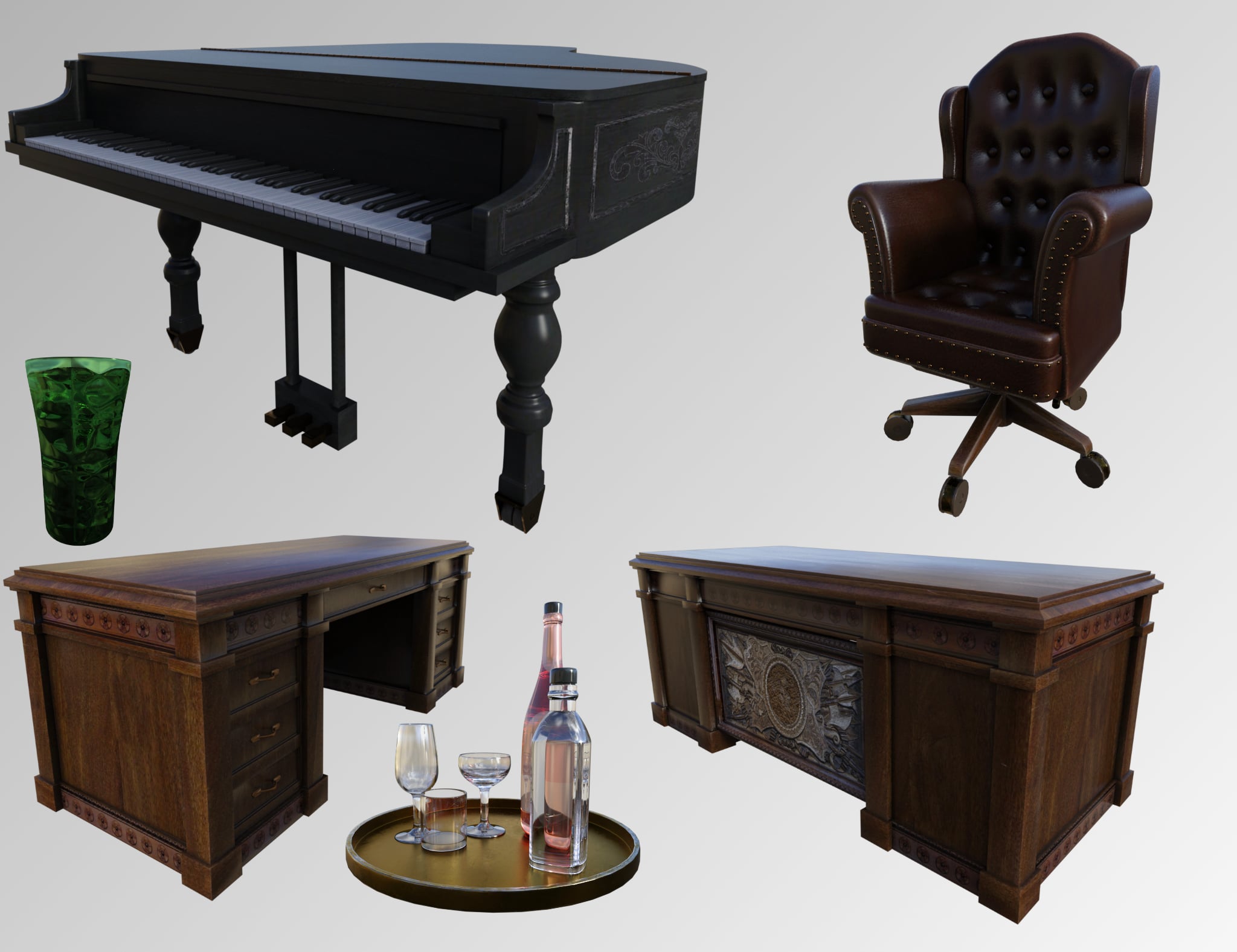 FG Gothic Hall | Daz 3D
