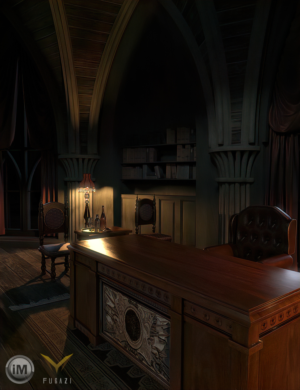 FG Gothic Hall | Daz 3D