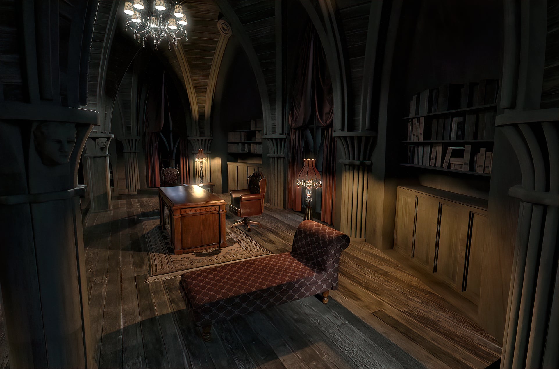 FG Gothic Hall | Daz 3D