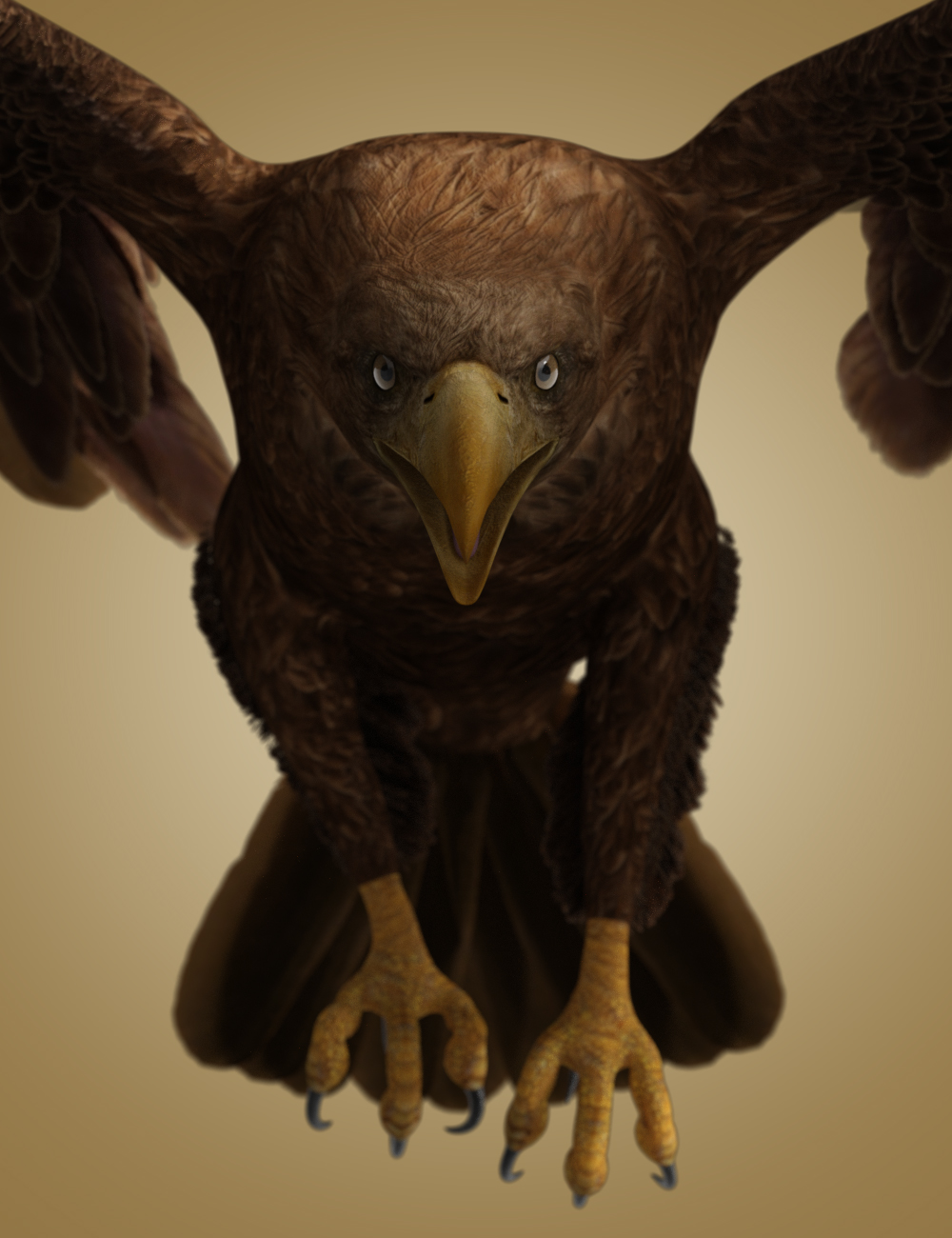 Deepsea's Eagle Aniblocks and Texture Add-On | Daz 3D