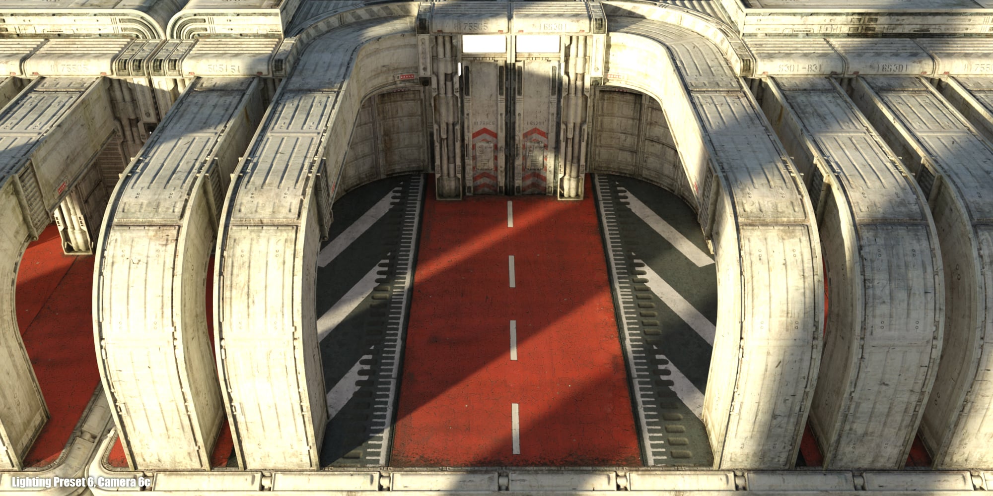 Sci-Fi Landing Platform | Daz 3D
