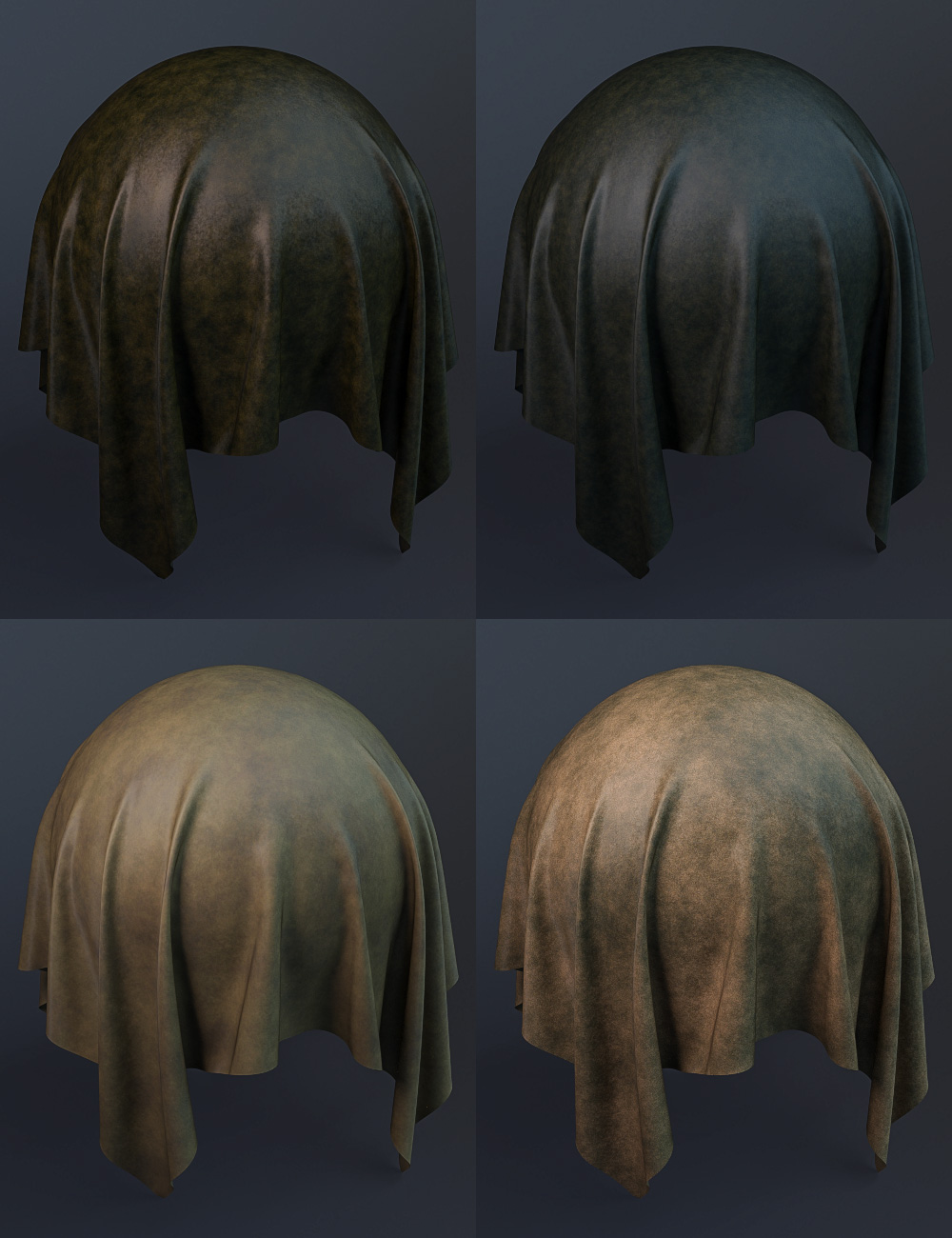 Worn Rough Leather Iray Shaders | Daz 3D