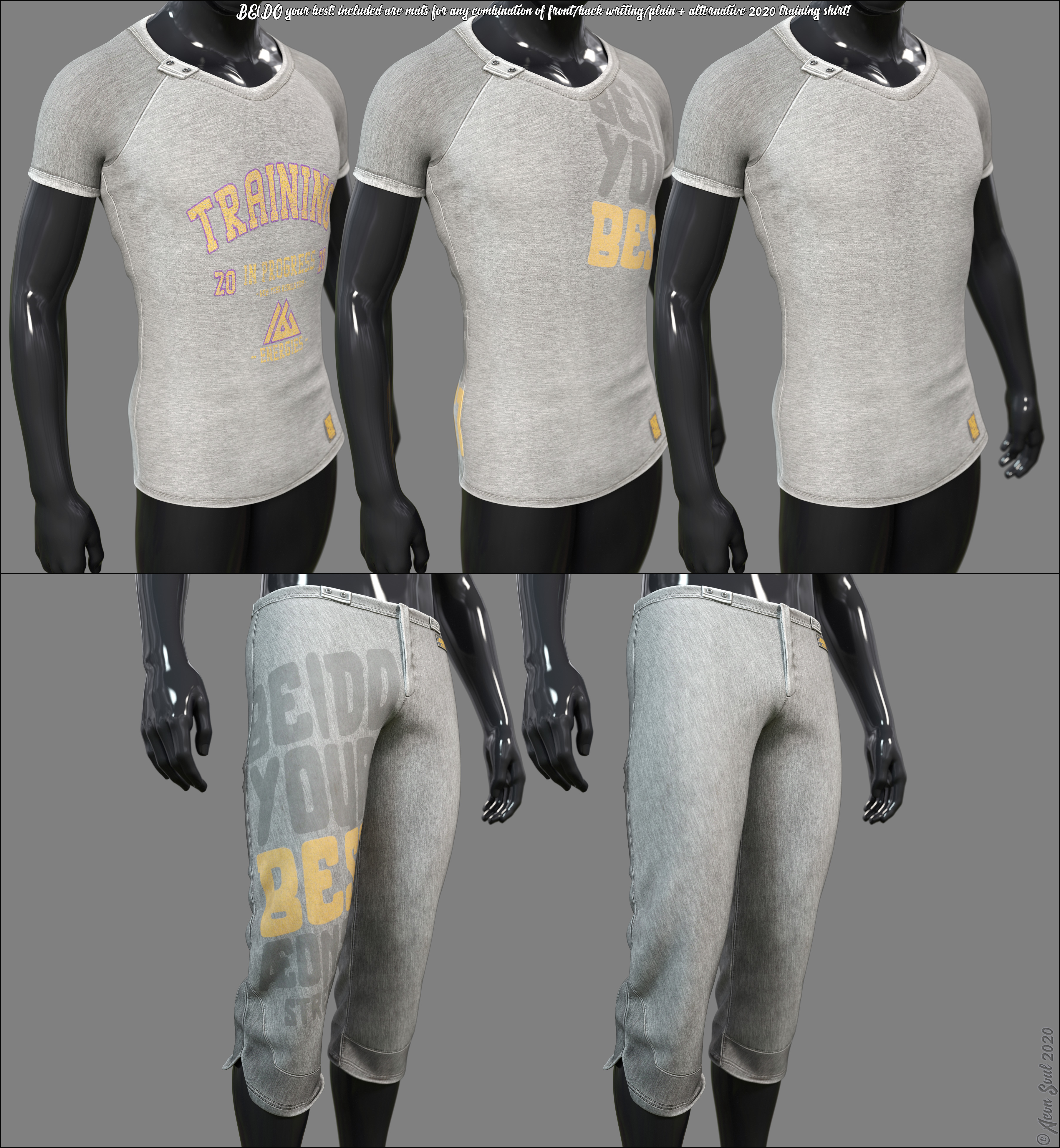 Sporty for Everyday 2 | Daz 3D