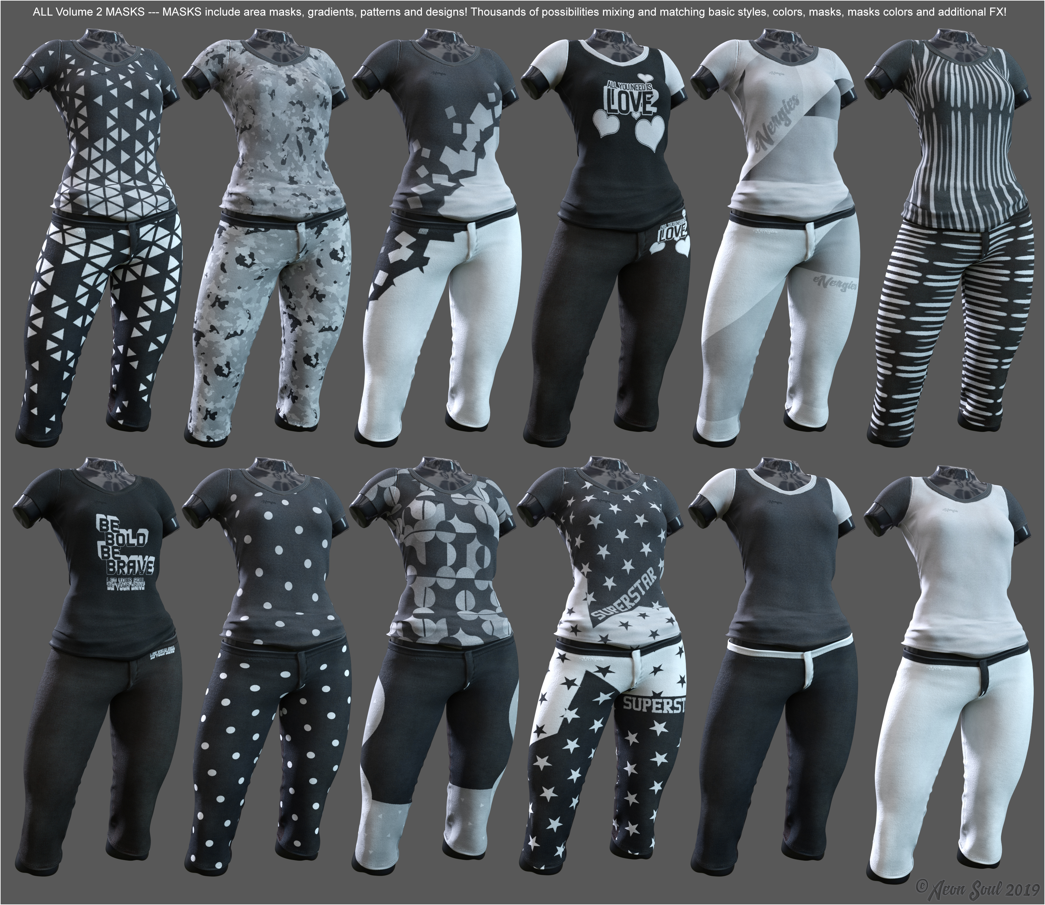Customize vol 2 for Everyday 2 | Daz 3D