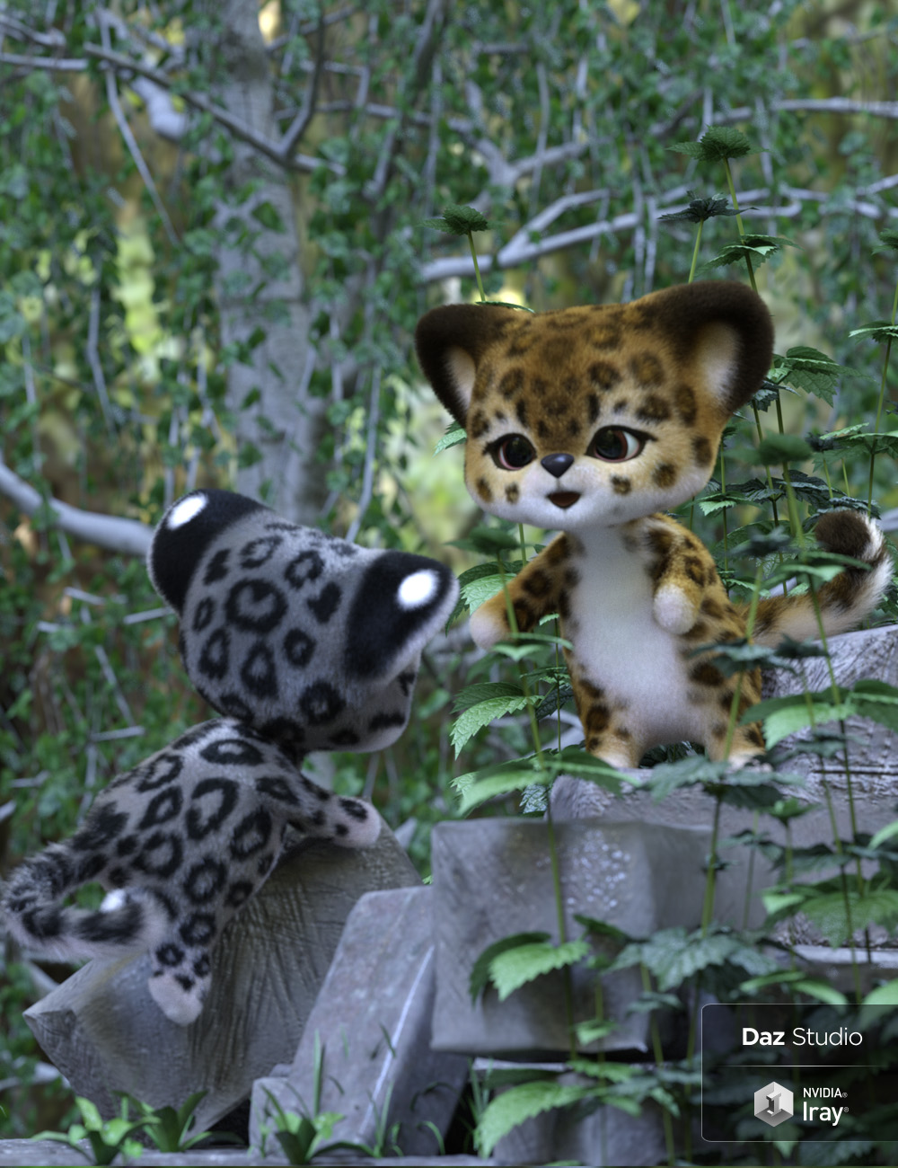 Pounce the Puma - Plushies 2.0 | Daz 3D