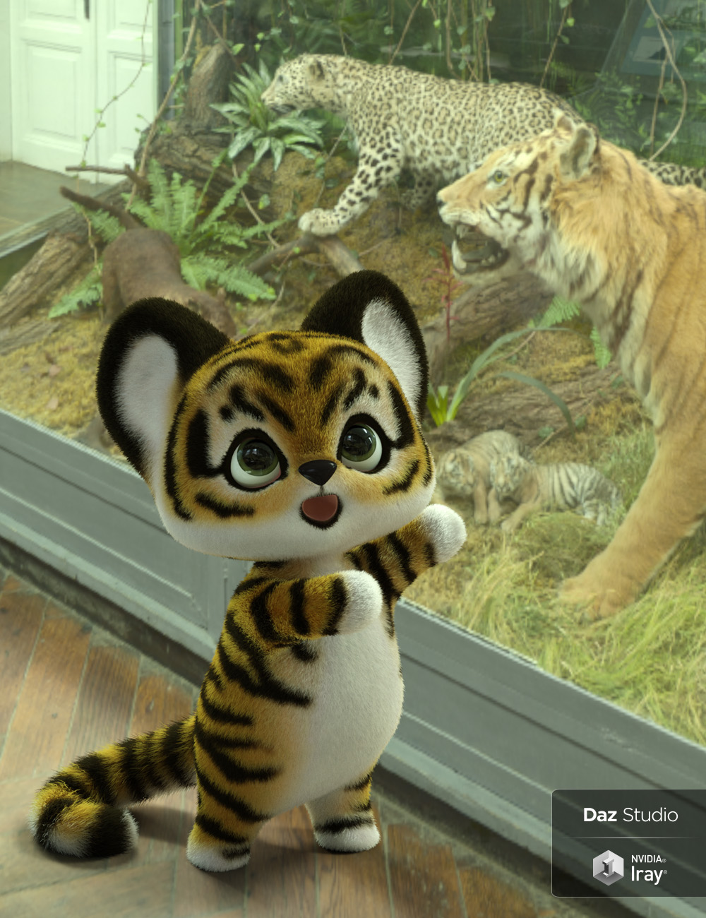 Pounce the Puma - Plushies 2.0 | Daz 3D