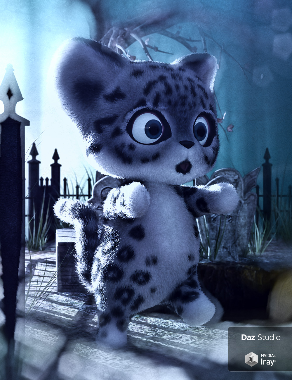 Pounce the Puma - Plushies 2.0 | Daz 3D