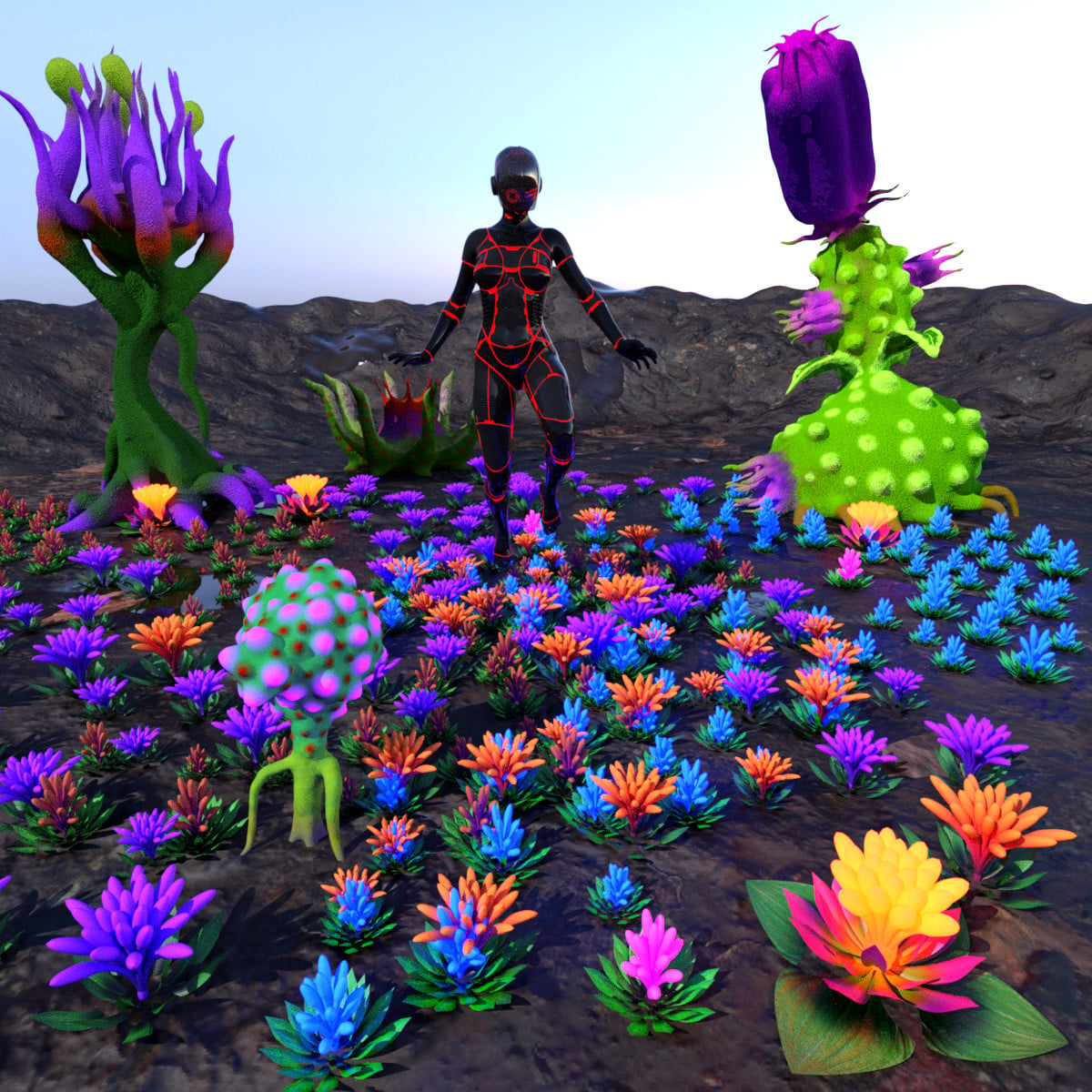 My Aliens Plants for Iray | Daz 3D