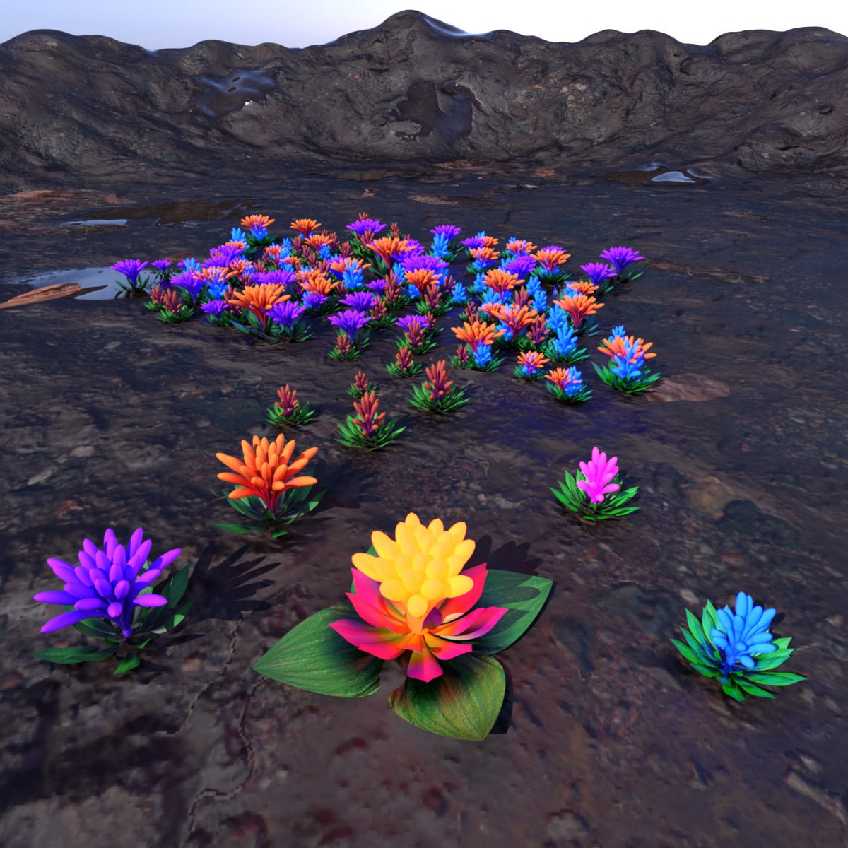 My Aliens Plants for Iray | Daz 3D