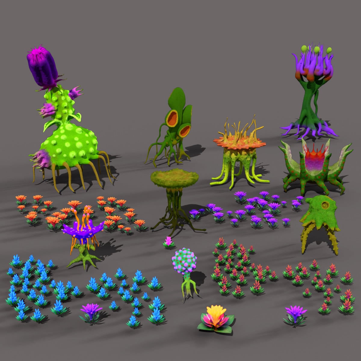 My Aliens Plants for Iray | Daz 3D