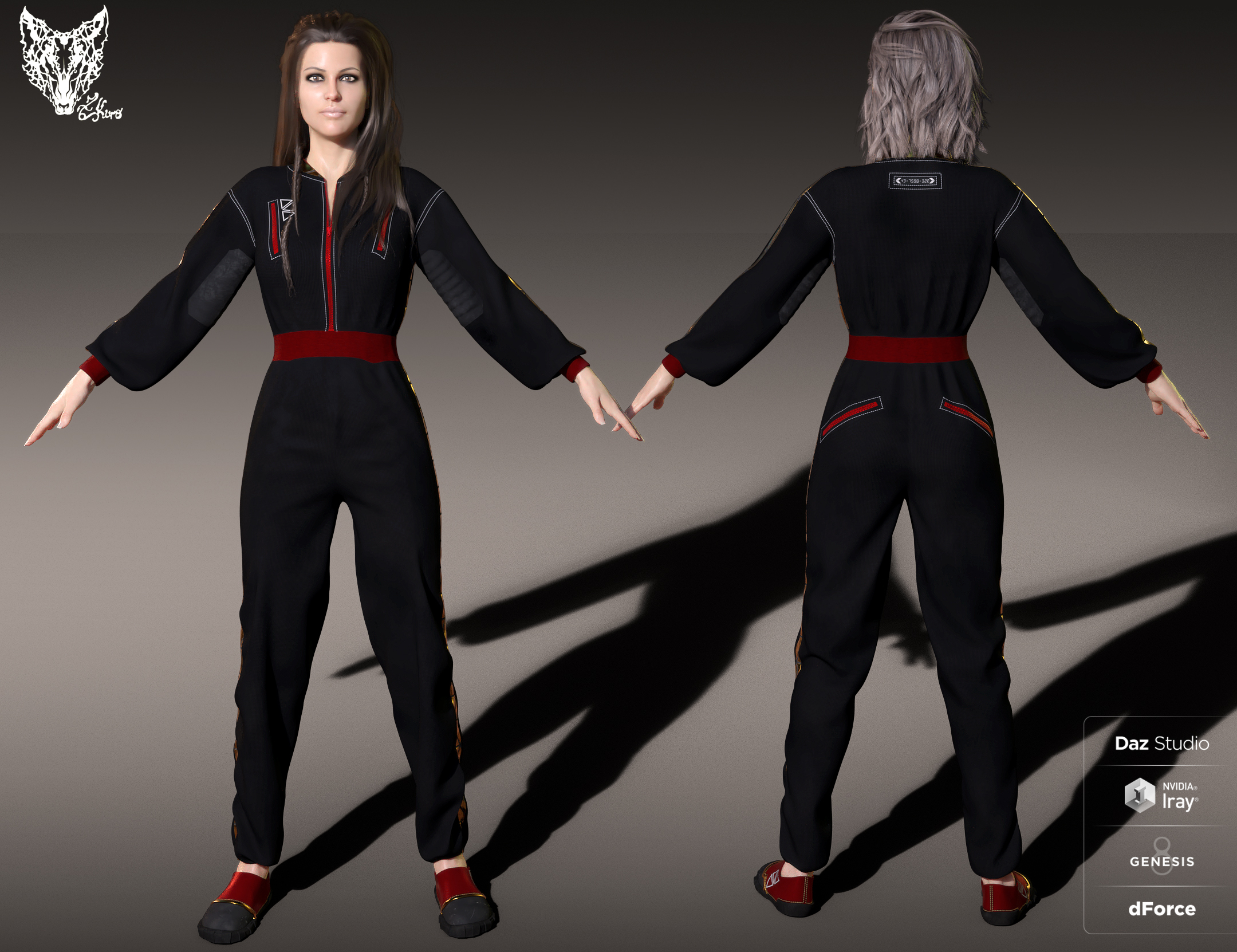 Sci-Fi Jumpsuit | Daz 3D