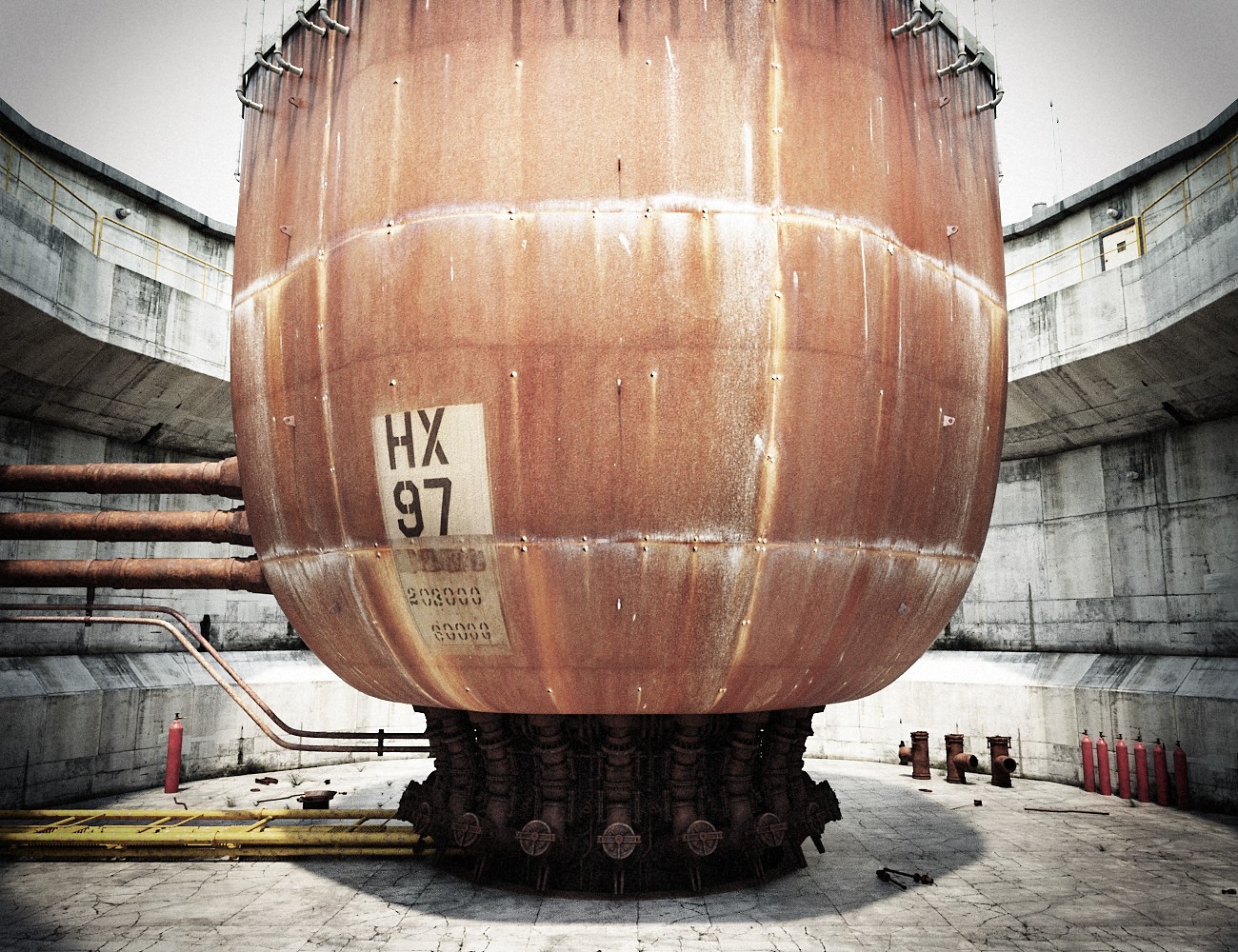 Industrial Blast Furnace | Daz 3D