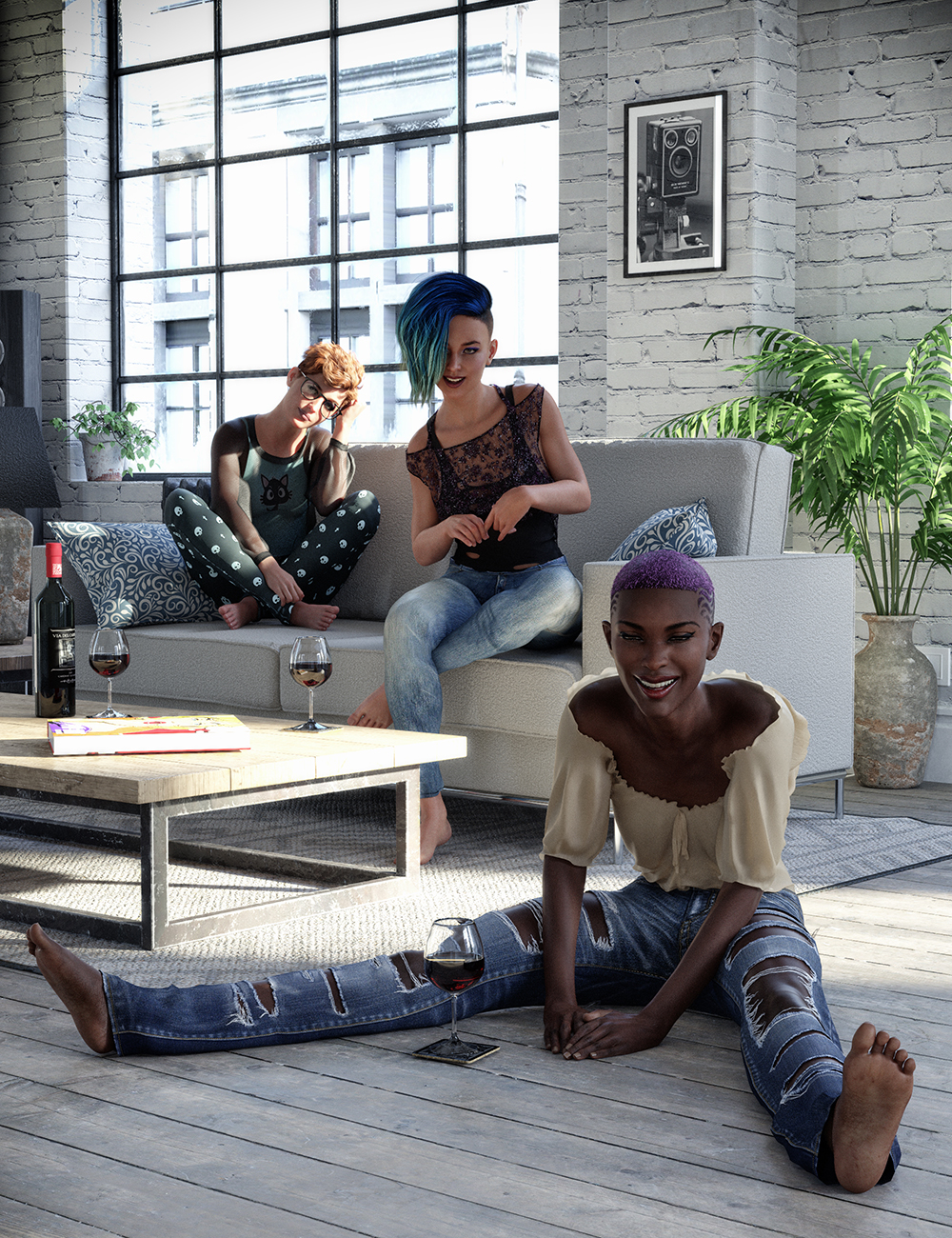 Darcy 8 Pro Bundle | Daz 3D
