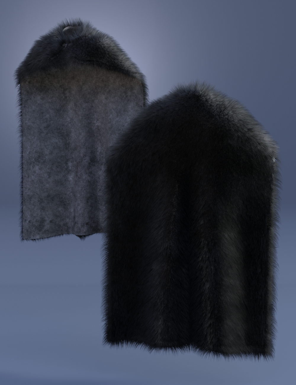 Classic Fur Cape Fashion Textures | Daz 3D