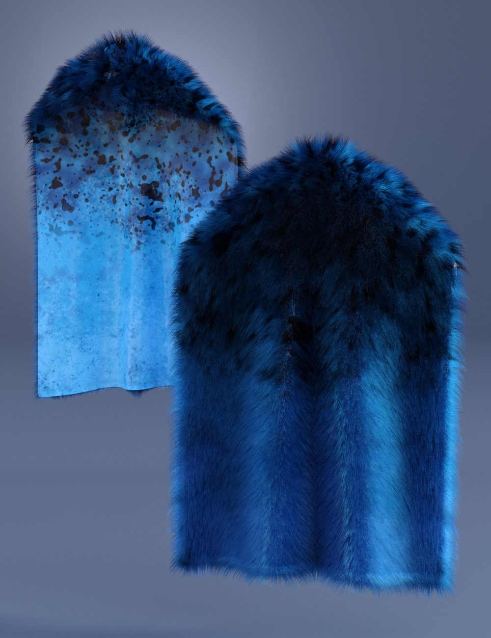 Classic Fur Cape Fashion Textures | Daz 3D