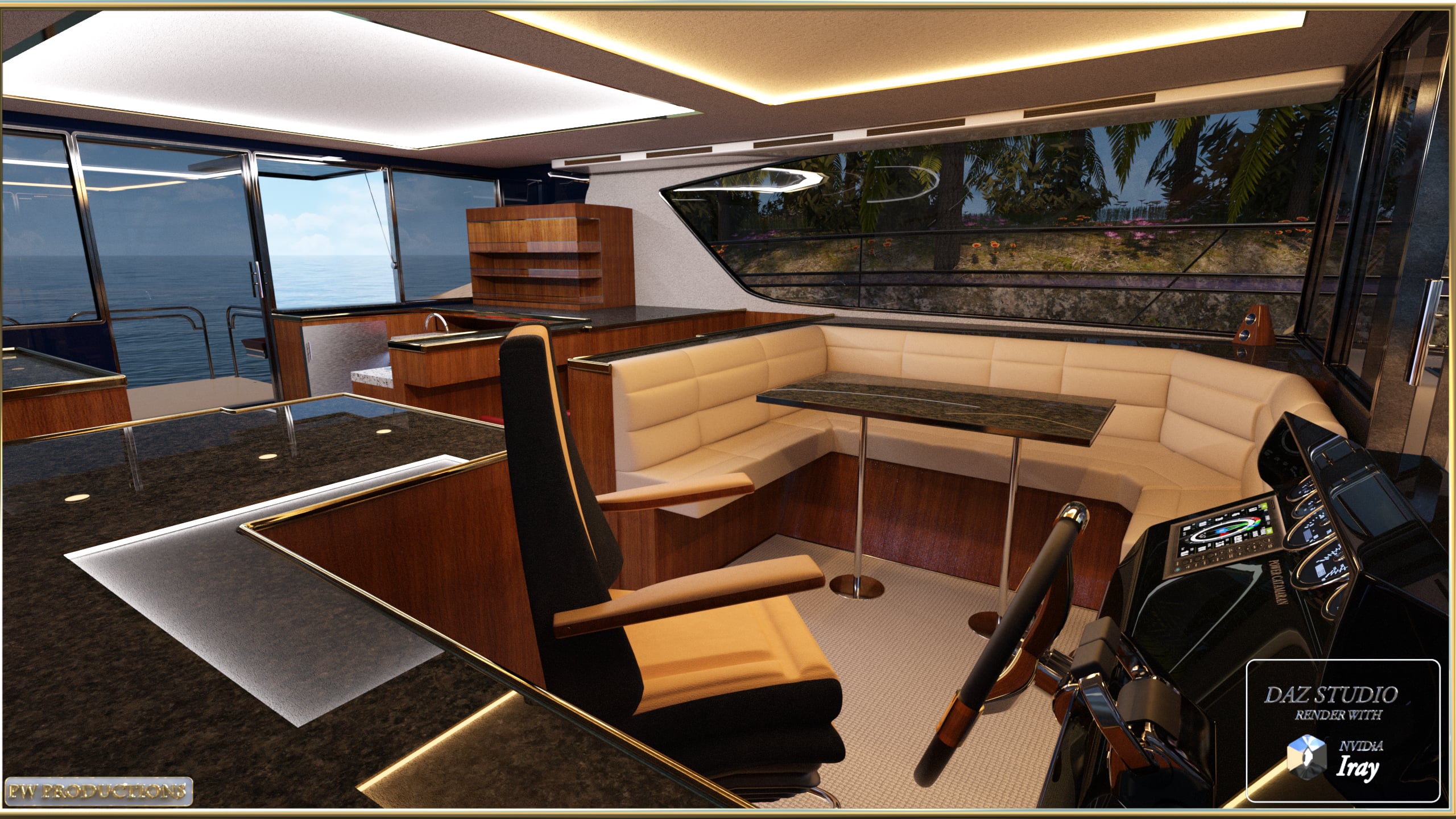 PW Power Catamaran | Daz 3D