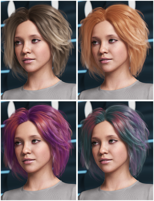 OOT Hairblending 2.0 Texture XPansion for Various Age Bob Hair ...