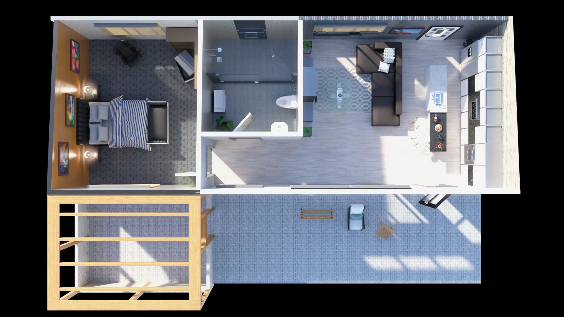 Small Forest House | Daz 3D