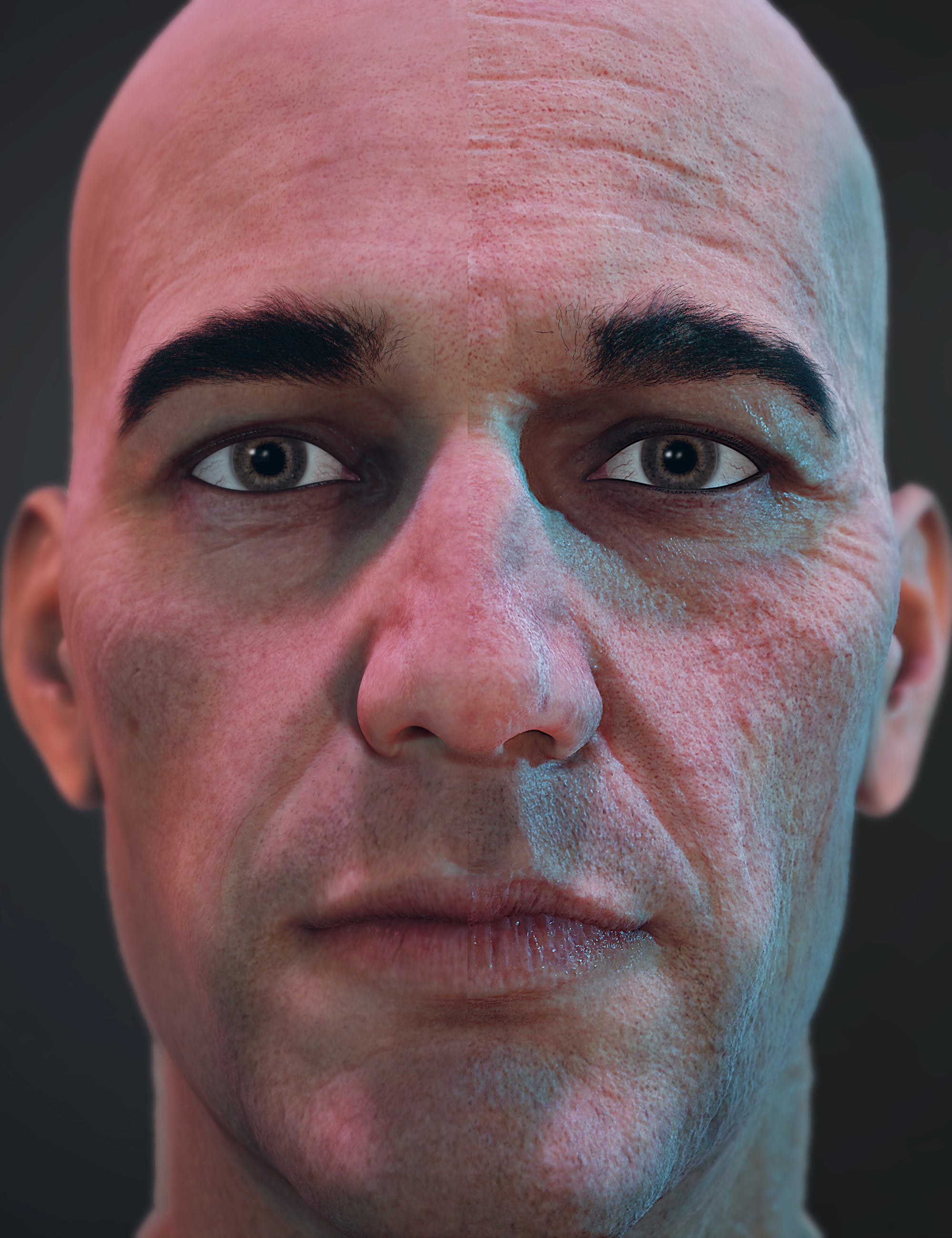 Auto Face Enhancer Skin HD Details for Genesis 8 Male(s) | Daz 3D
