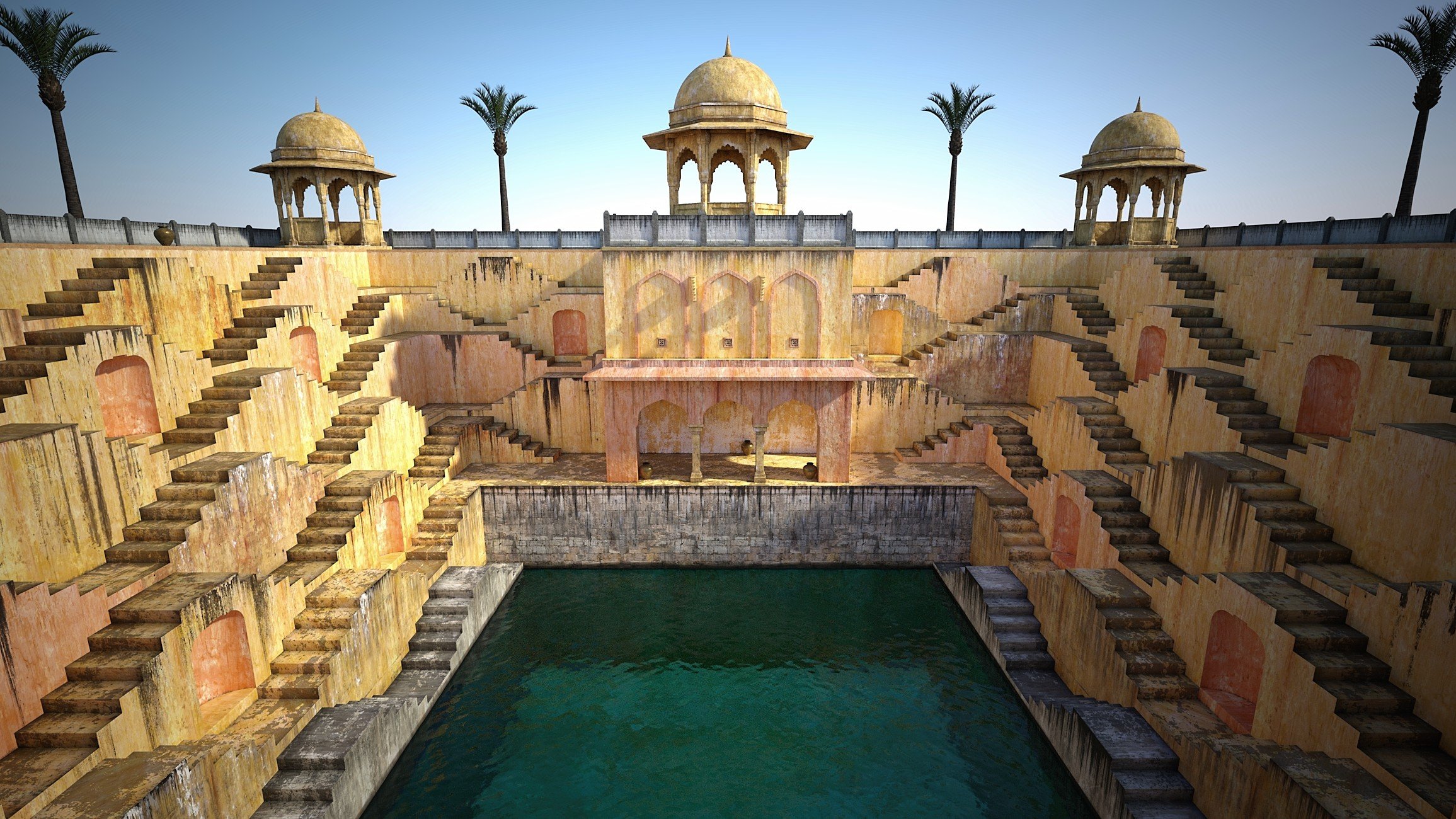 Stepwell | Daz 3D
