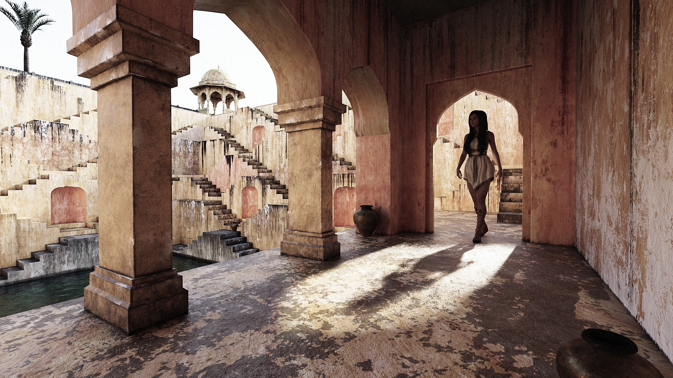 Stepwell | Daz 3D