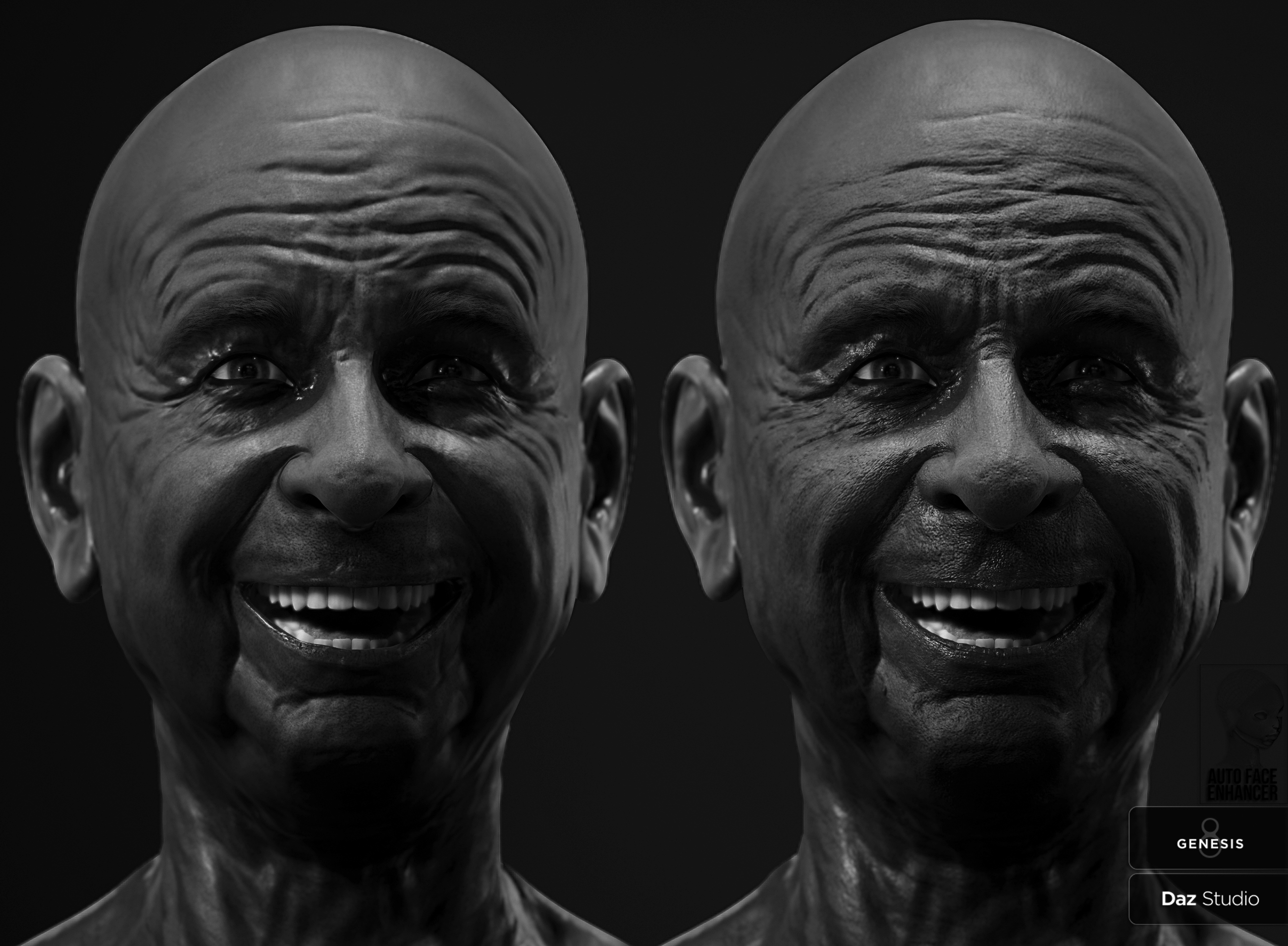 Auto Face Enhancer Genesis 8 Male(s) Bundle | Daz 3D