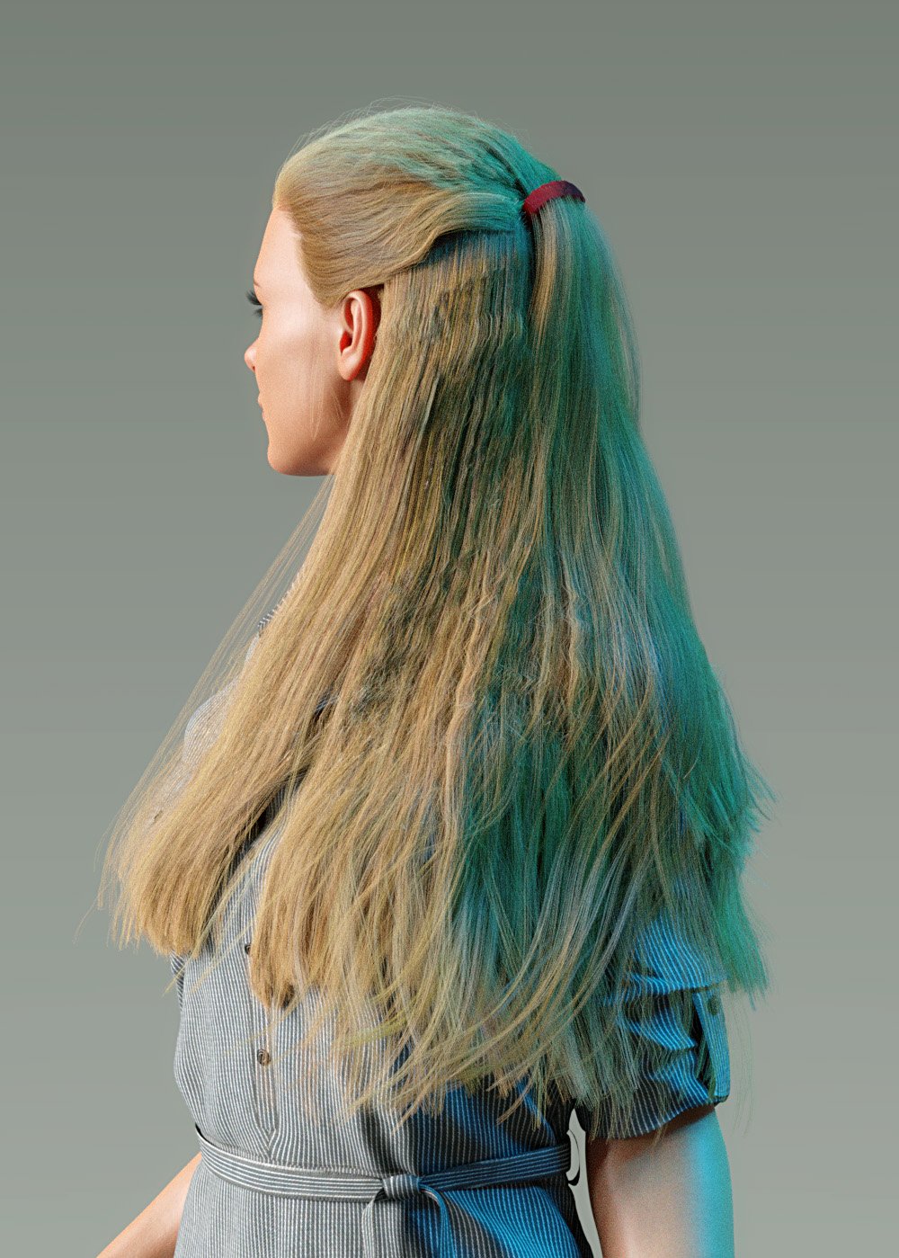 dForce Duchess Hair for Genesis 8 Female | Daz 3D