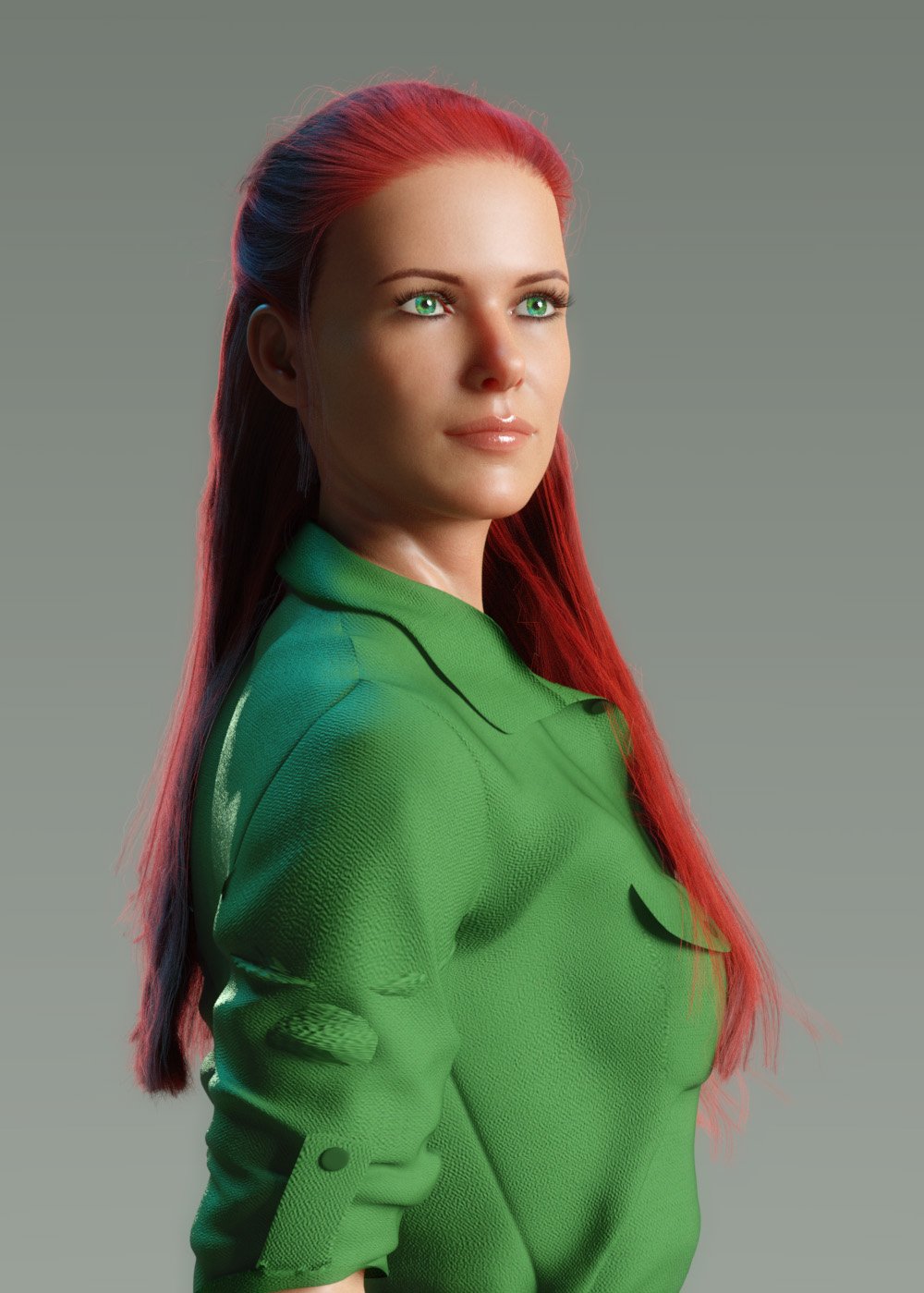 dForce Duchess Hair for Genesis 8 Female | Daz 3D