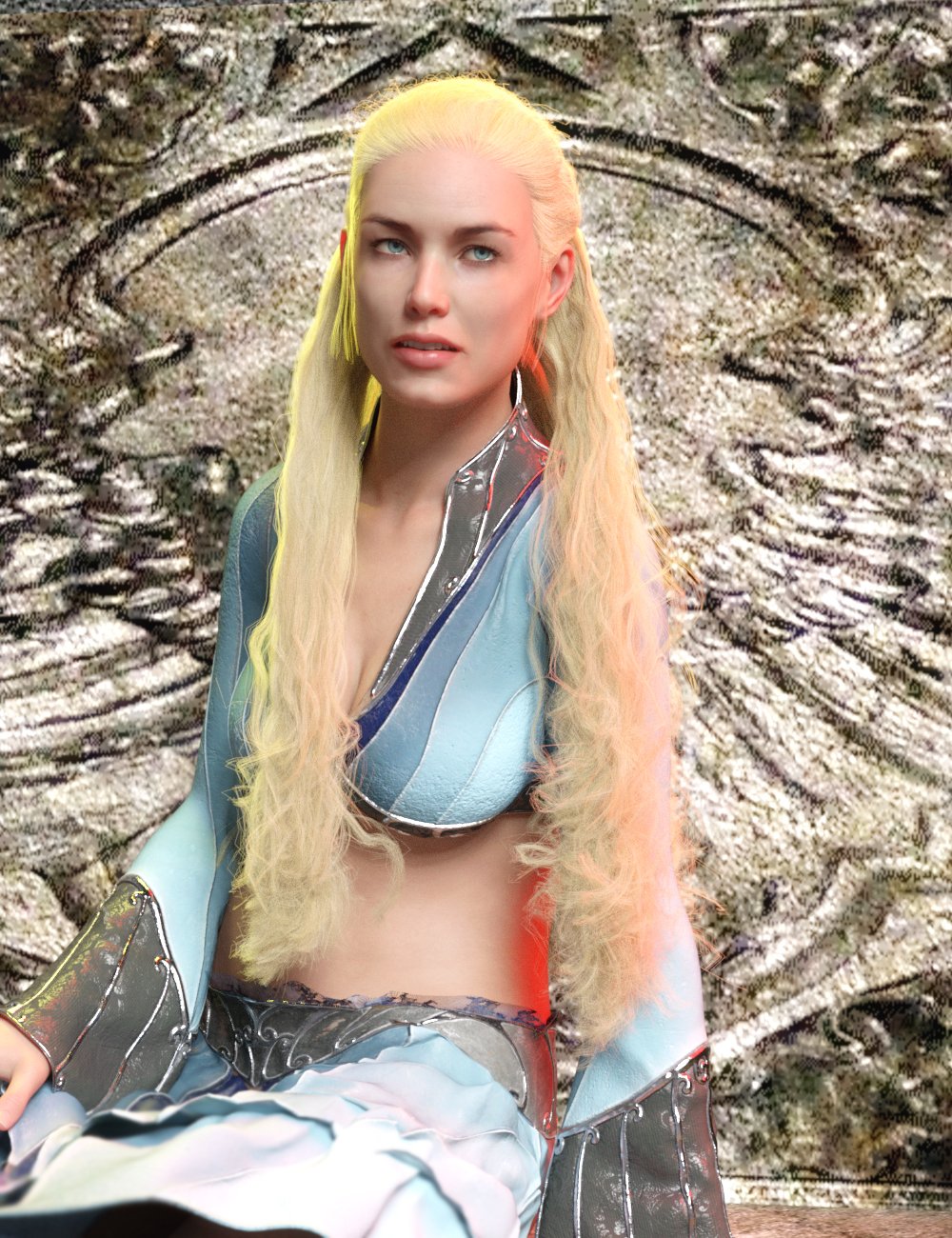 dForce Duchess Hair for Genesis 8 Female | Daz 3D