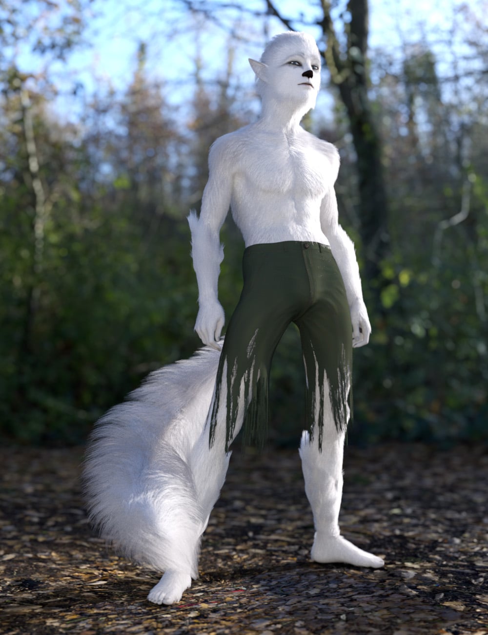 Wolfie and Sly Fox for Genesis 8 Male | Daz 3D