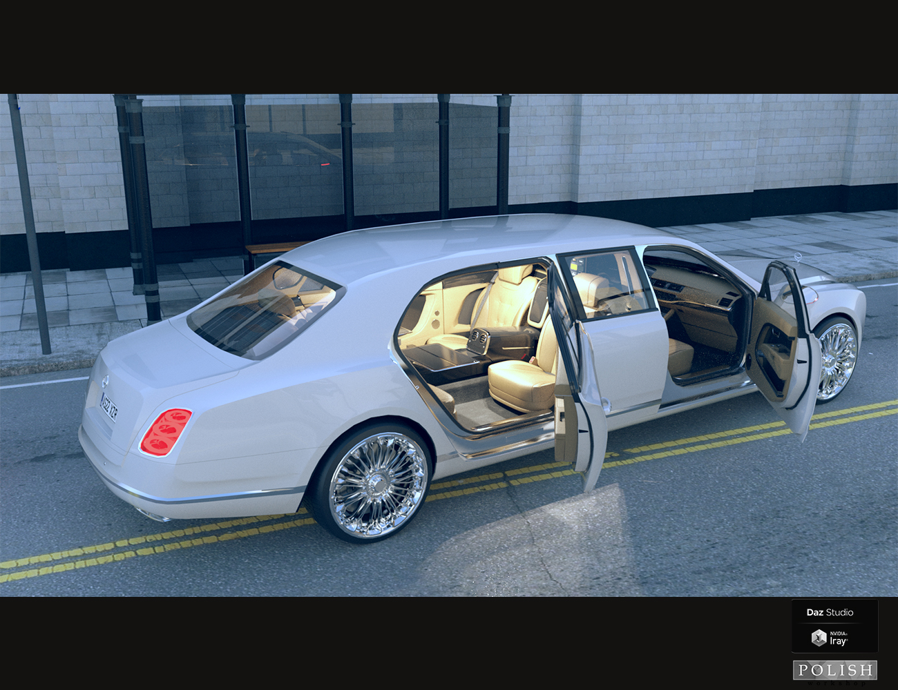 Royal Luxury Limousine | Daz 3D