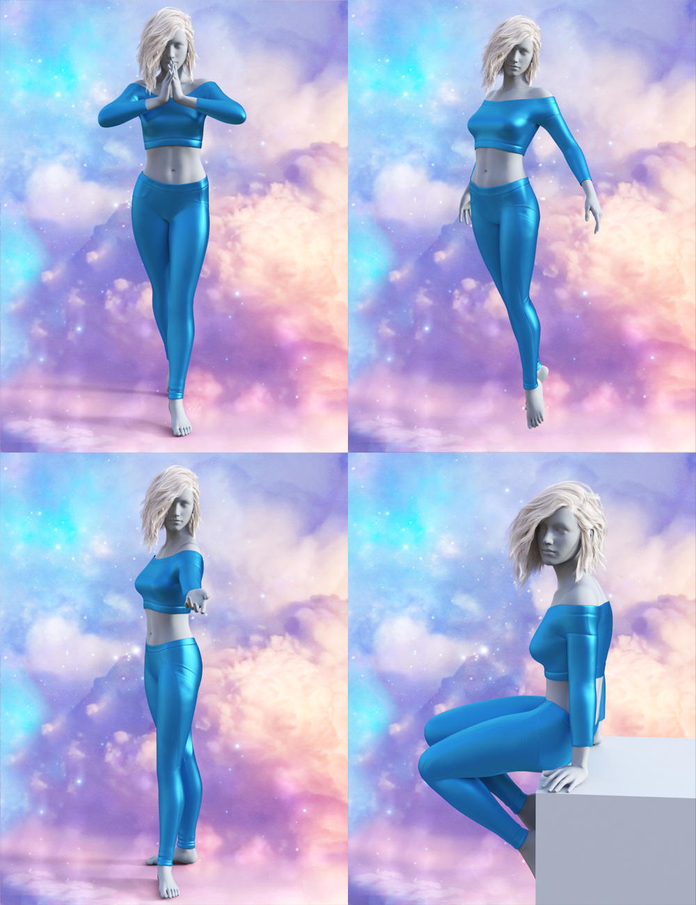 My Fantasy Poses N Prop For Genesis 3 And 8 Female Daz 3d