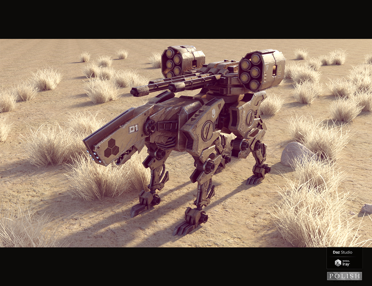 Sci-Fi Mecha Bundle 02 | Daz 3D
