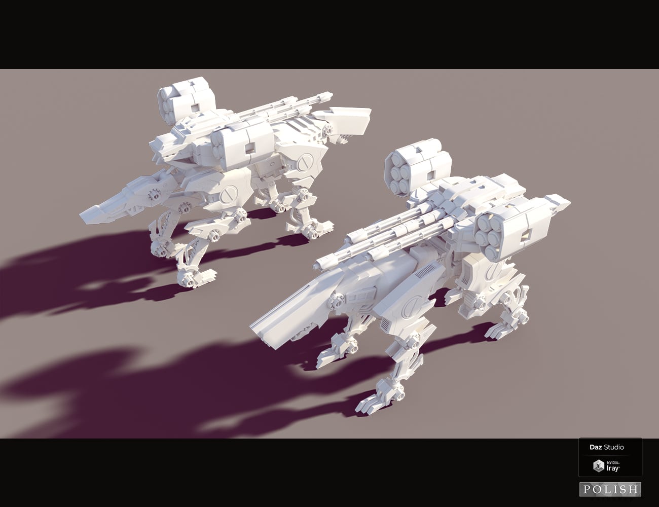 Sci-Fi Mecha Bundle 02 | Daz 3D