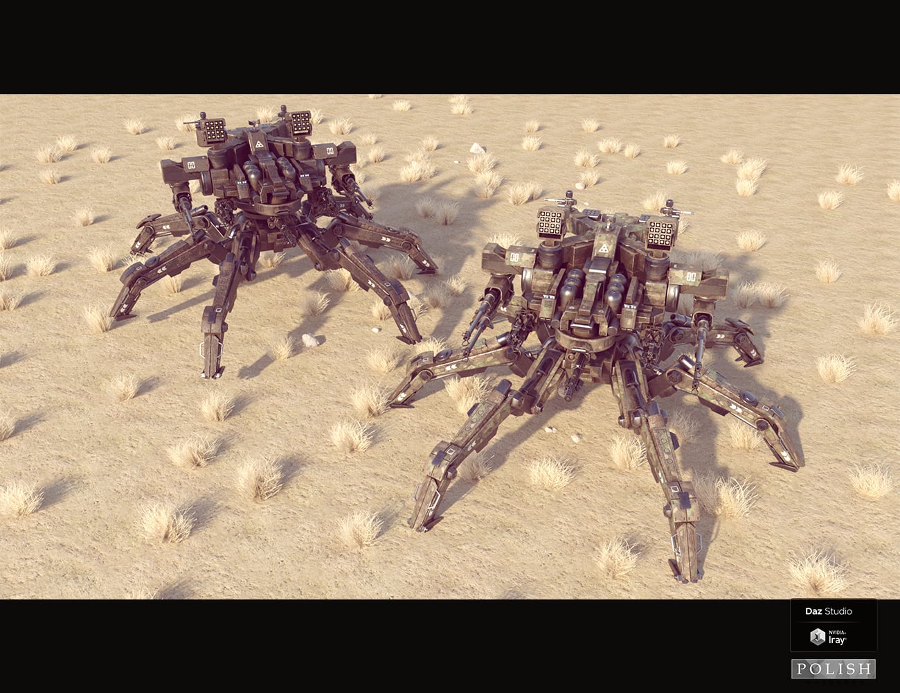 Sci-Fi Mecha Bundle 02 | Daz 3D