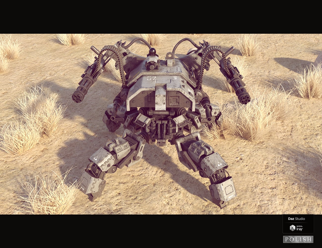 Sci-Fi Mecha Bundle 02 | Daz 3D