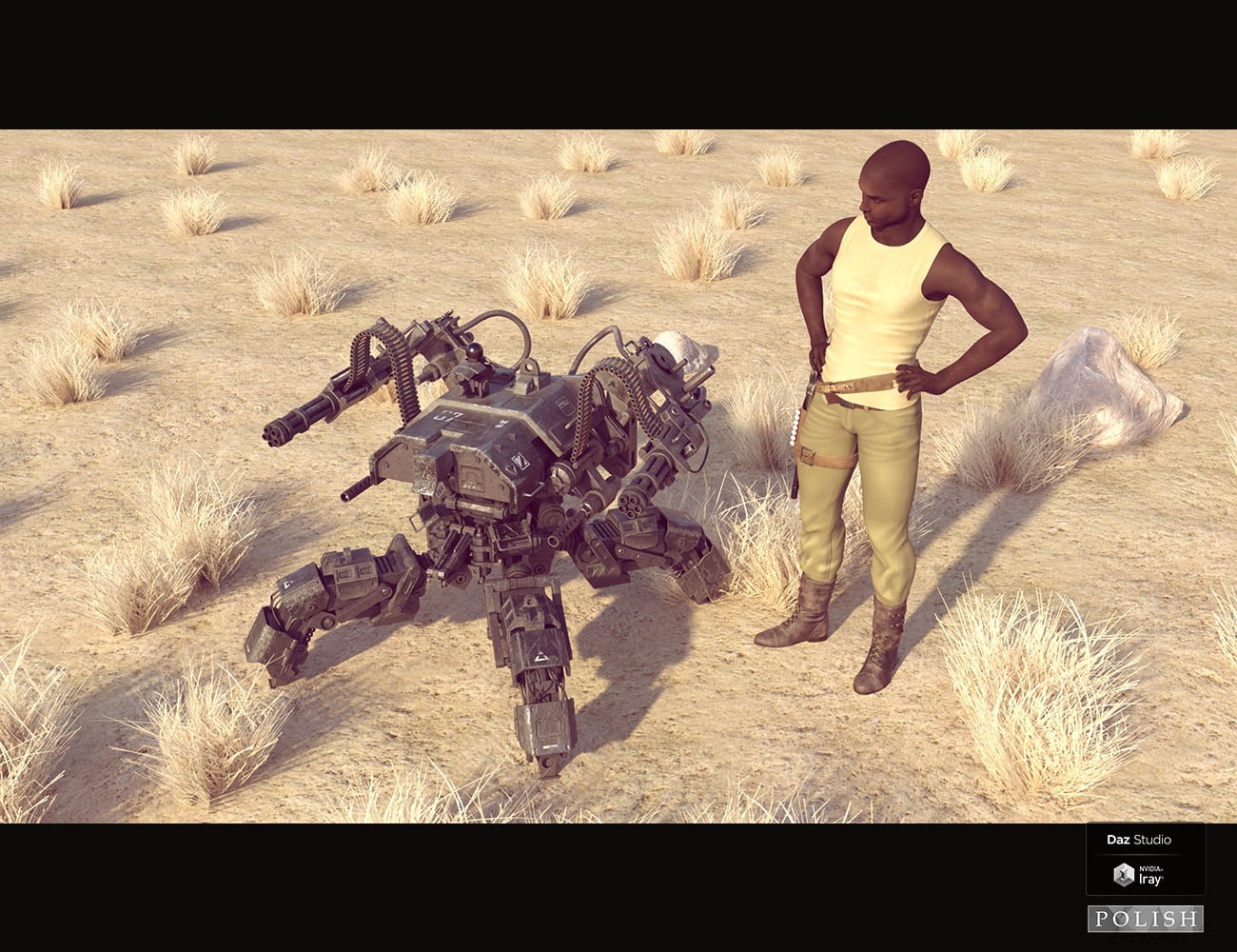 Sci-Fi Mecha Bundle 02 | Daz 3D