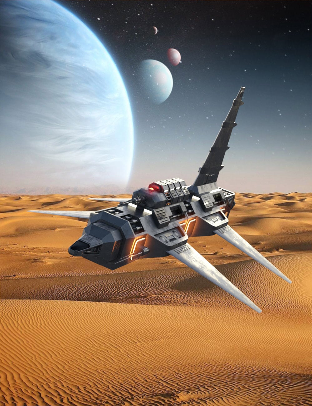 Modular Starship Kit | Daz 3D