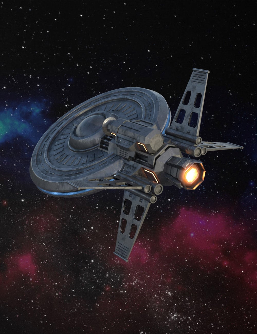 Modular Starship Kit | Daz 3D