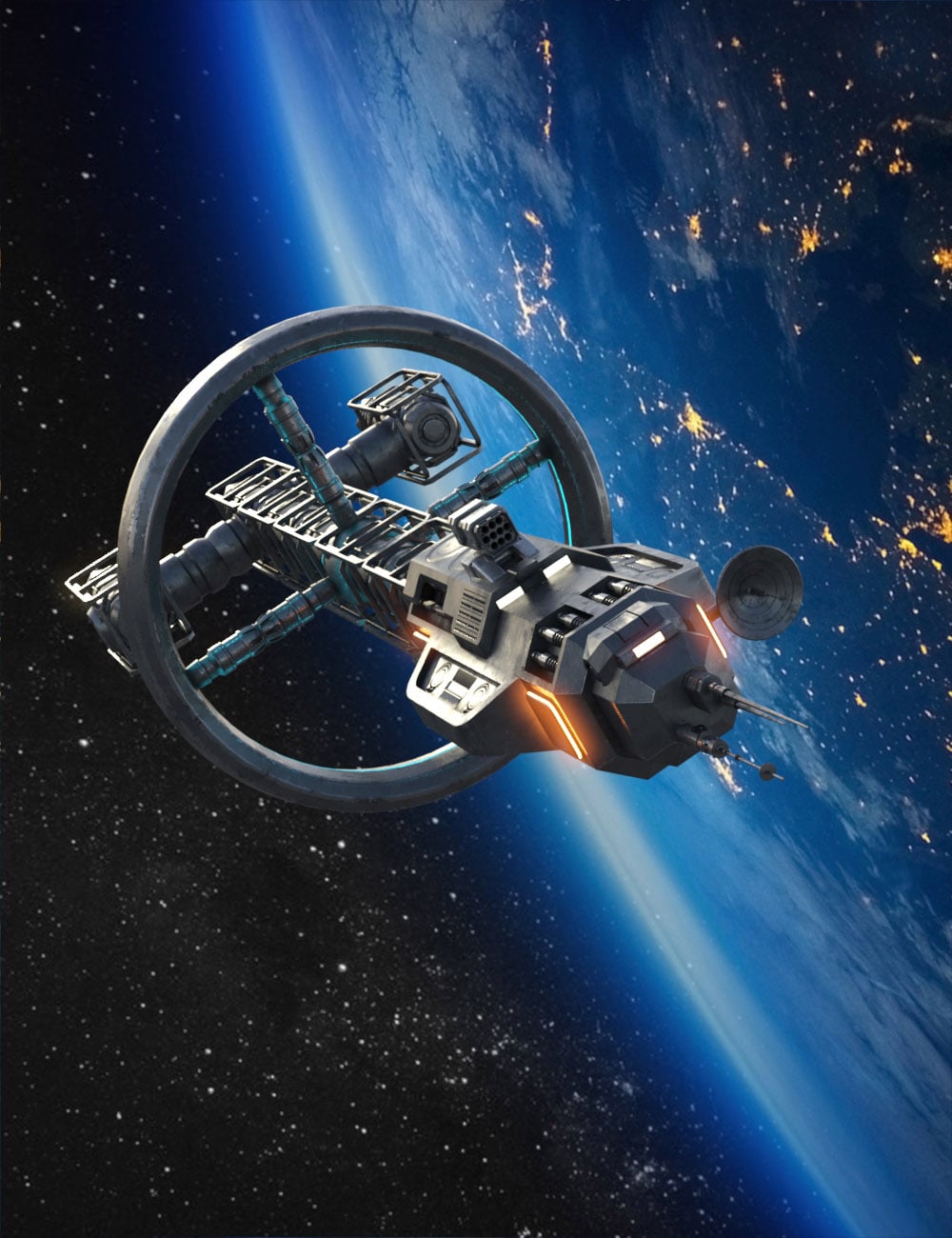 Modular Starship Kit | Daz 3D
