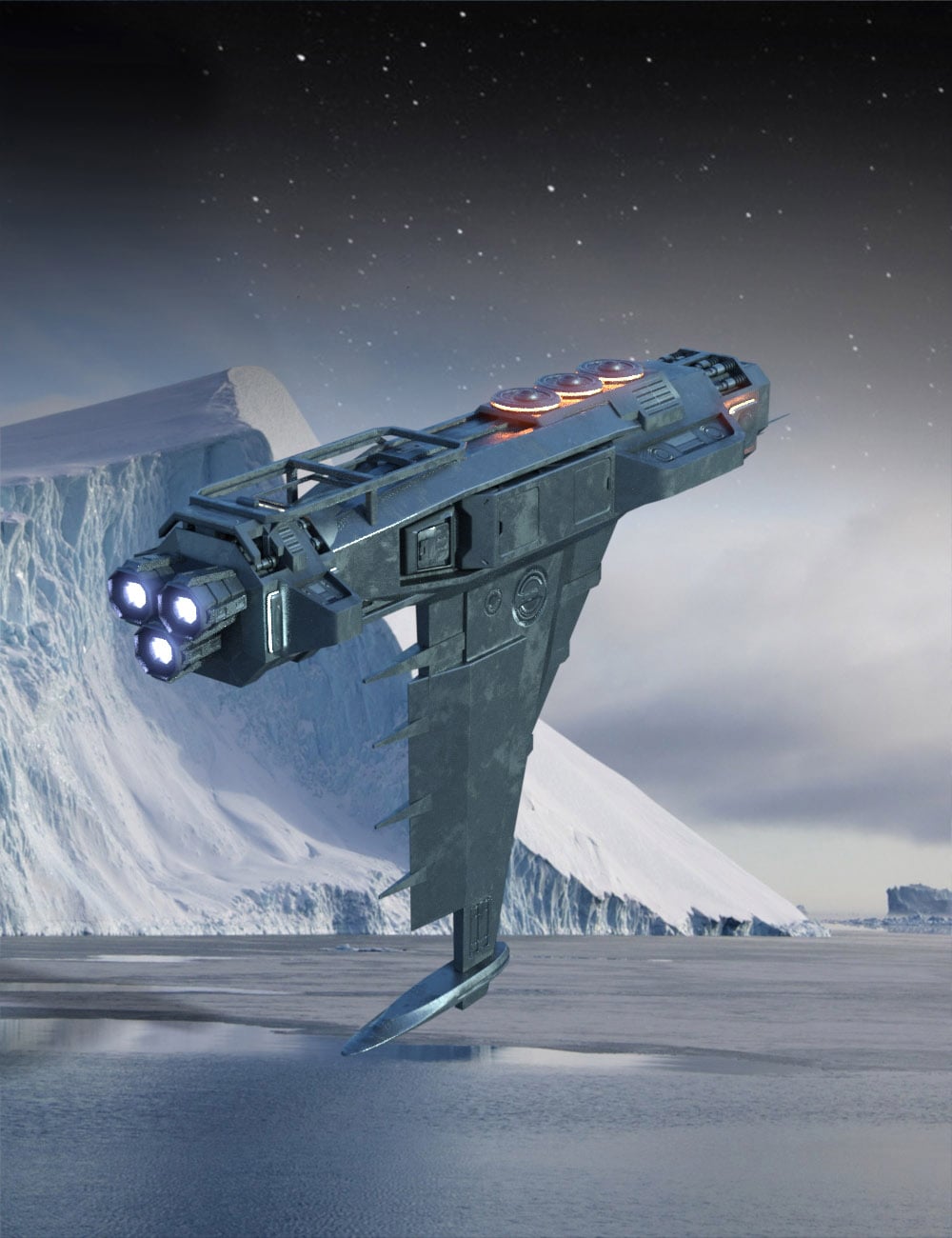 Modular Starship Kit | Daz 3D