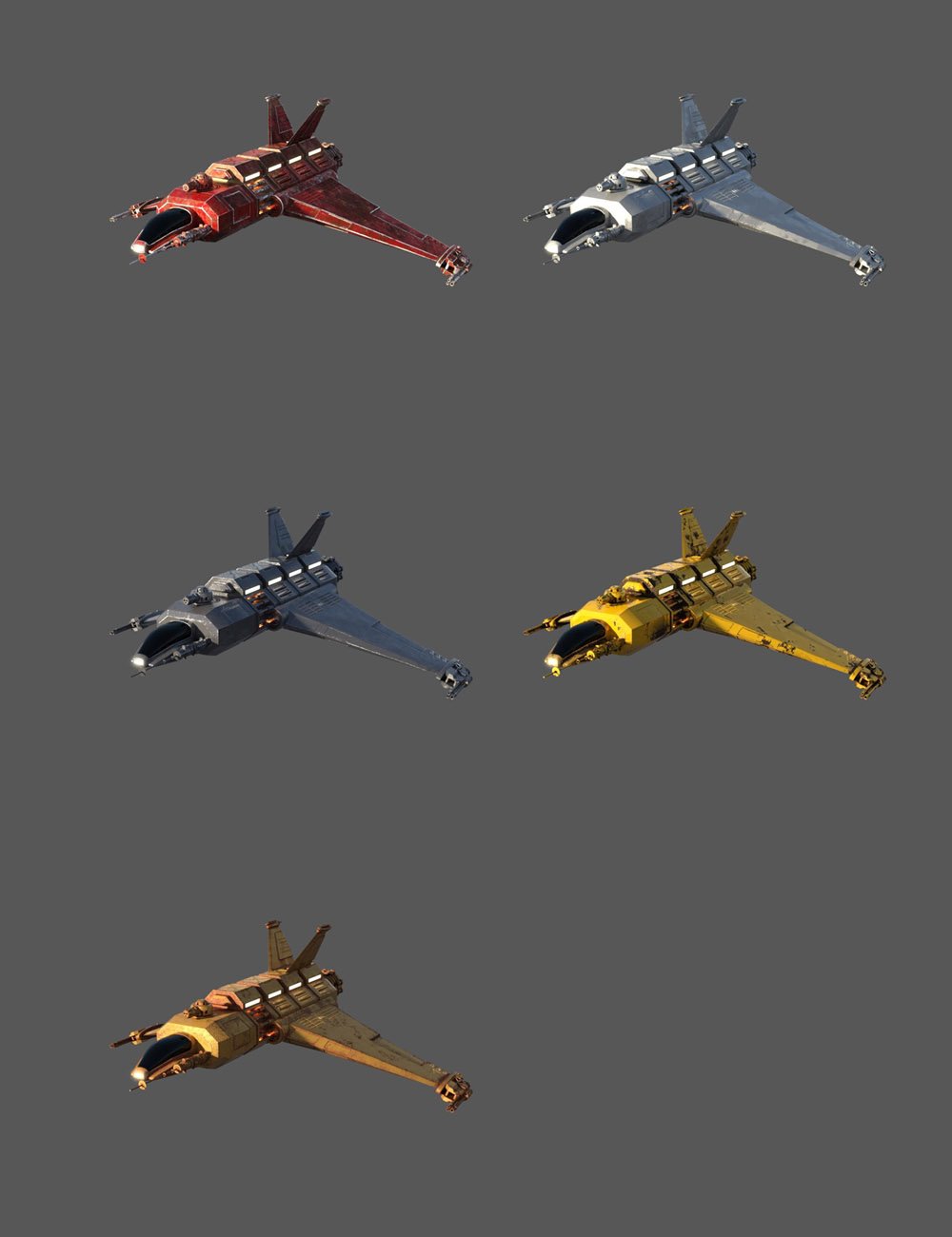 Modular Starship Kit Texture Set | Daz 3D